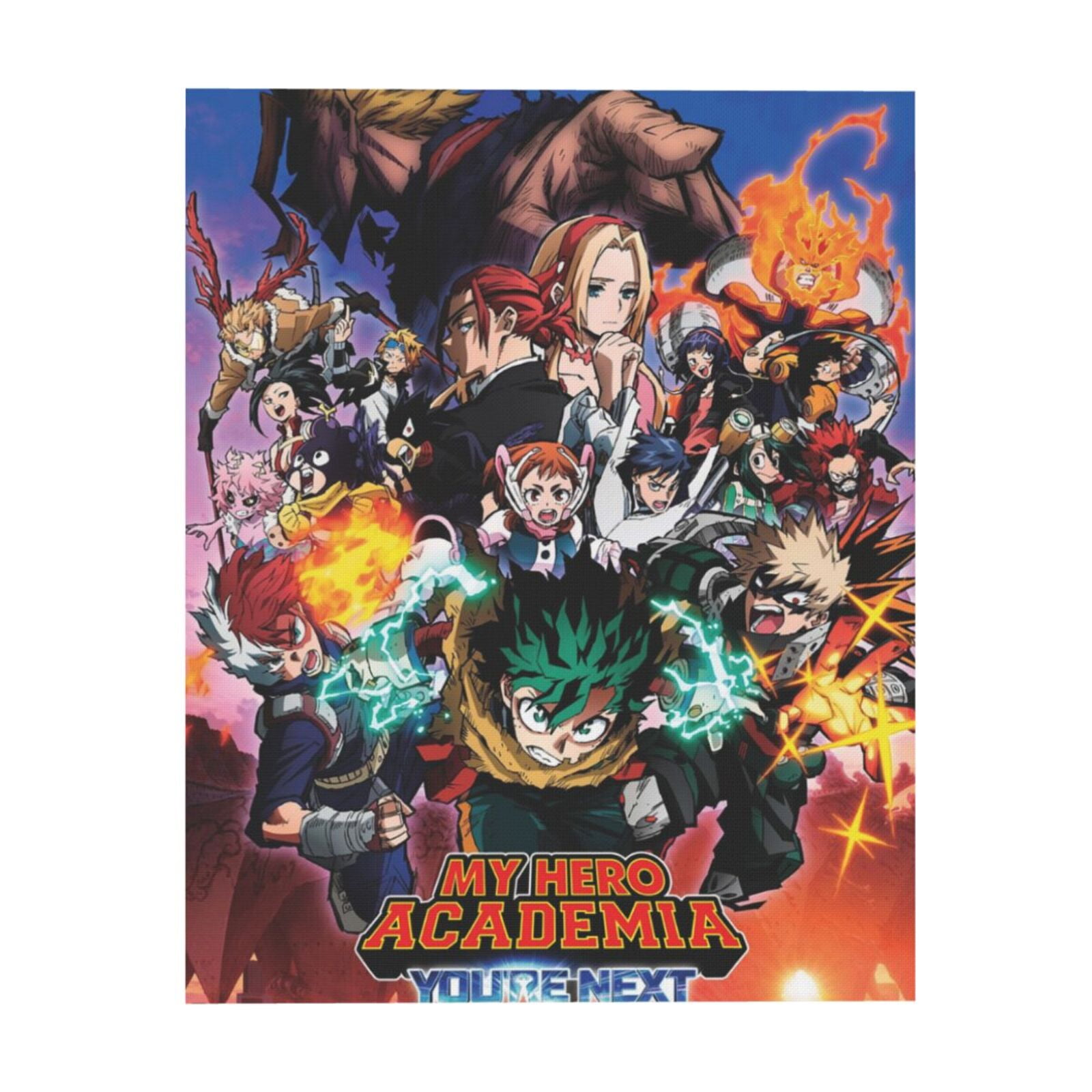 My Hero Academia Mha Boku Canvas Decorative Poster Art Picture Painting ...