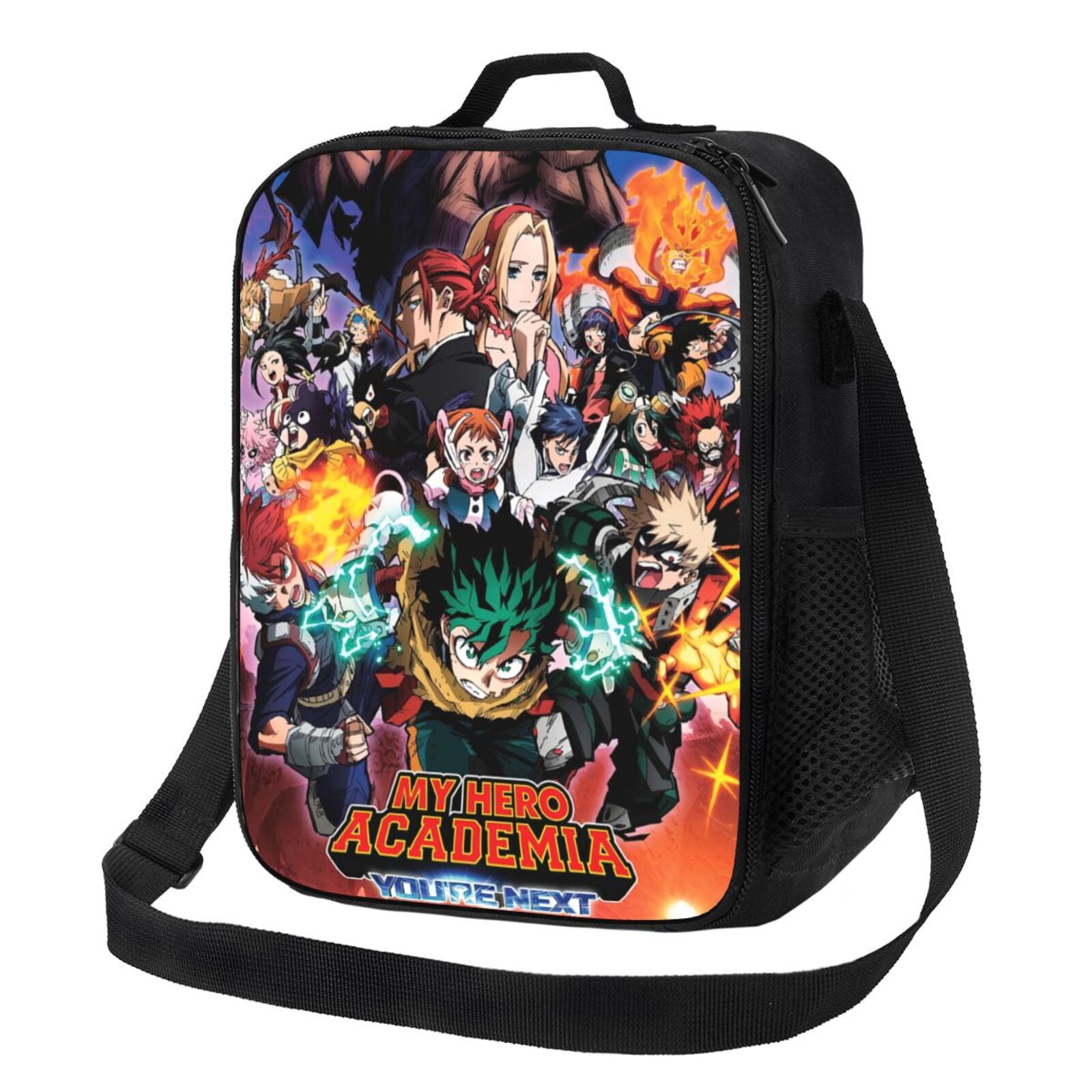 My Hero Academia Mha Boku Insulated Lunch Bag Portable Thermal Lunchbag ...