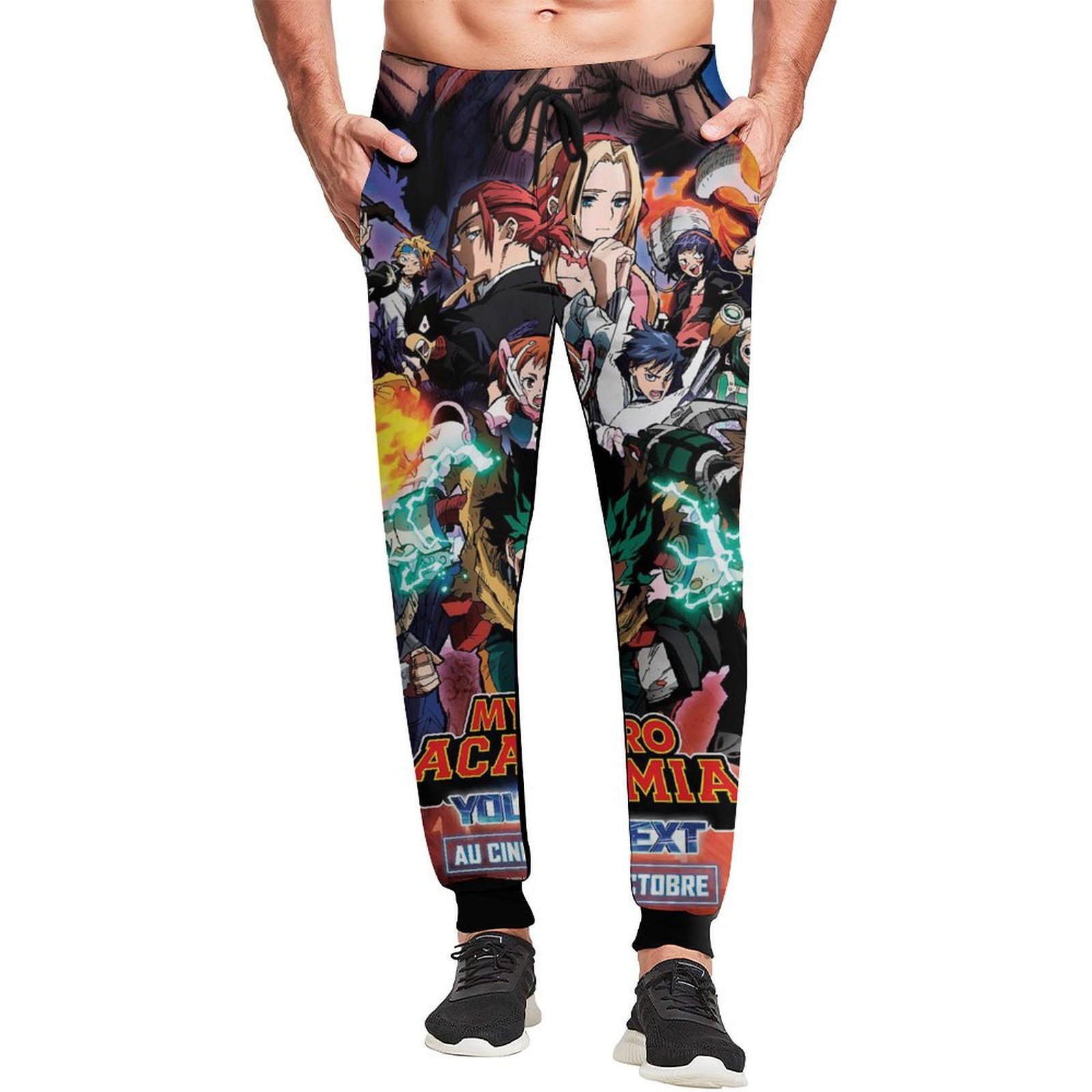 My Hero Academia Mha Boku Men's Sweatpants 3D Printing Casual Joggers ...