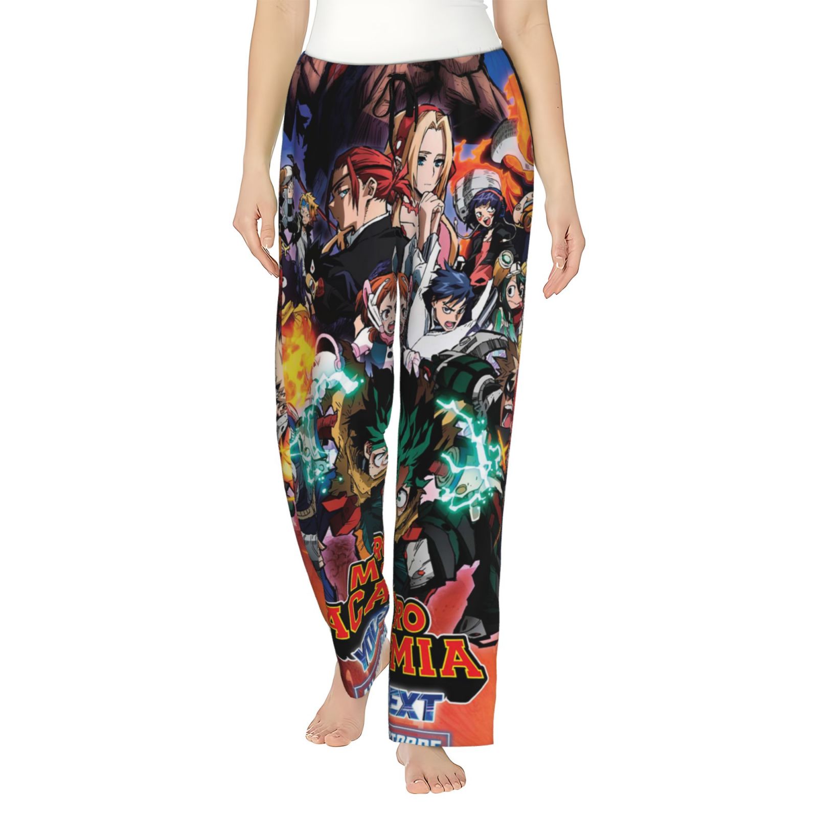 My Hero Academia Mha Boku Women's Pajama Pants With Pockets Lounge ...