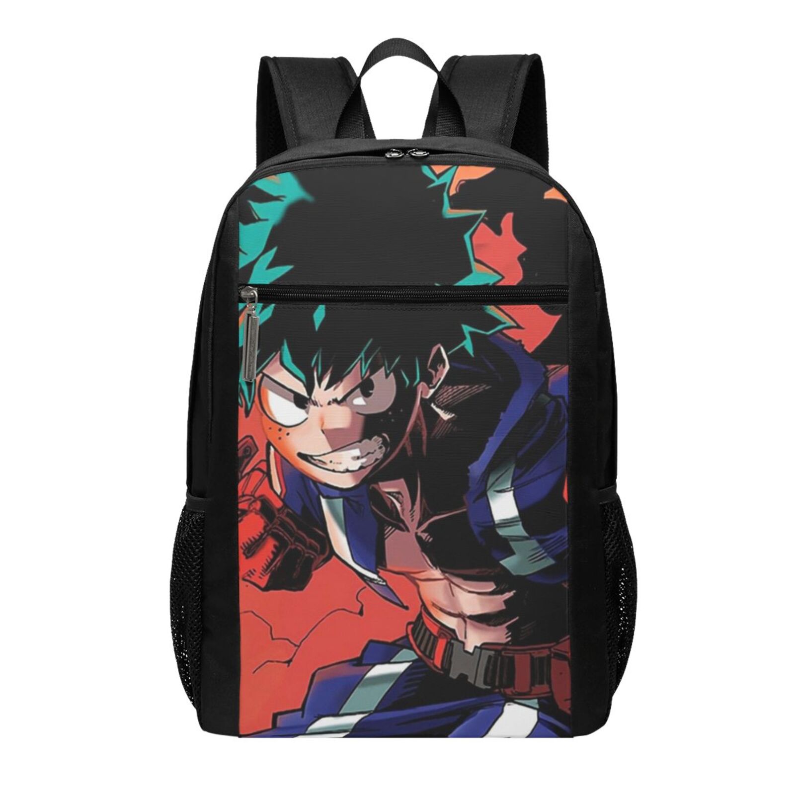 My Hero Academia Mha Deku Backpack Shoulders Daypack Student School Bag Satchel Bookbag Outdoor ...