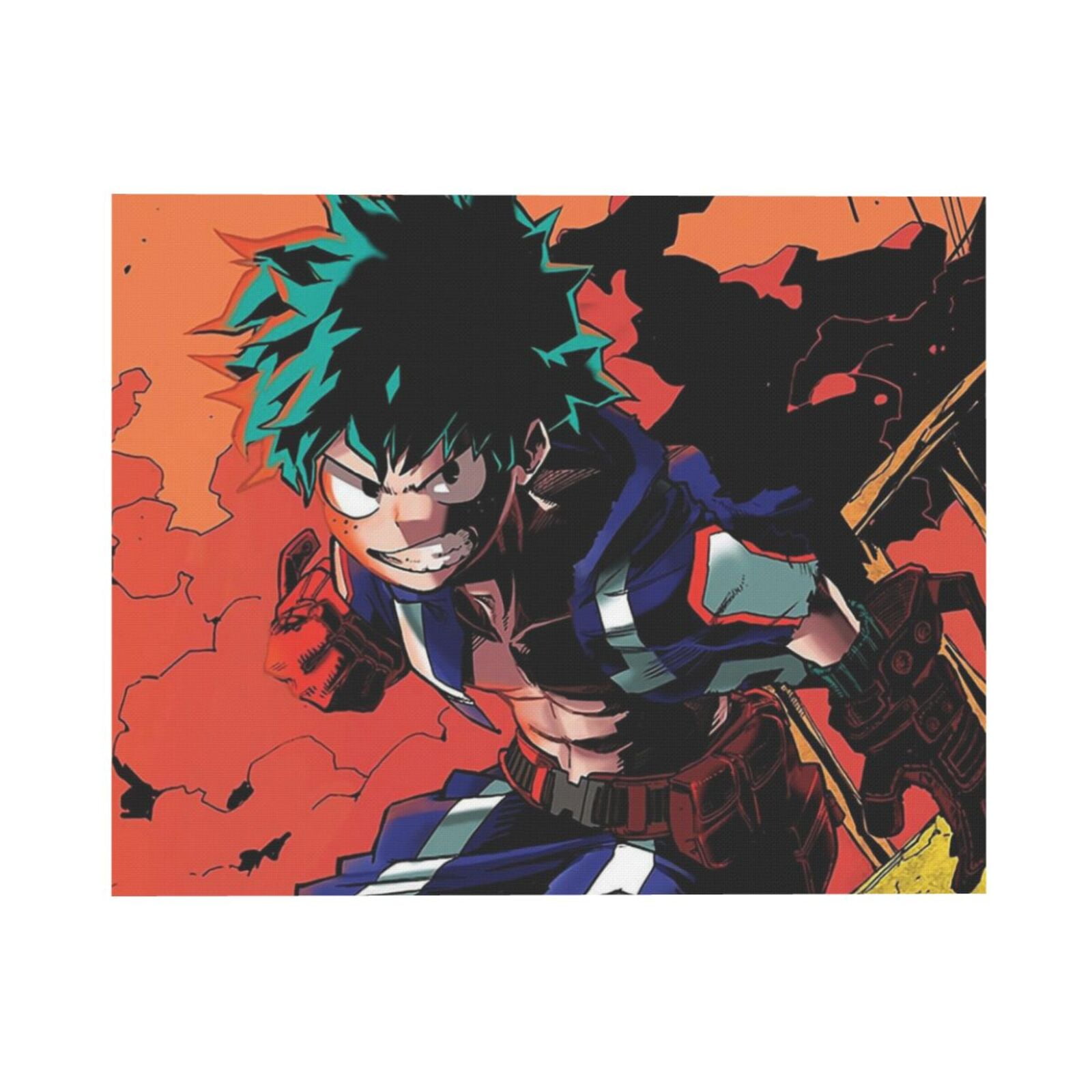 My Hero Academia Mha Deku Canvas Decorative Poster Art Picture Painting ...