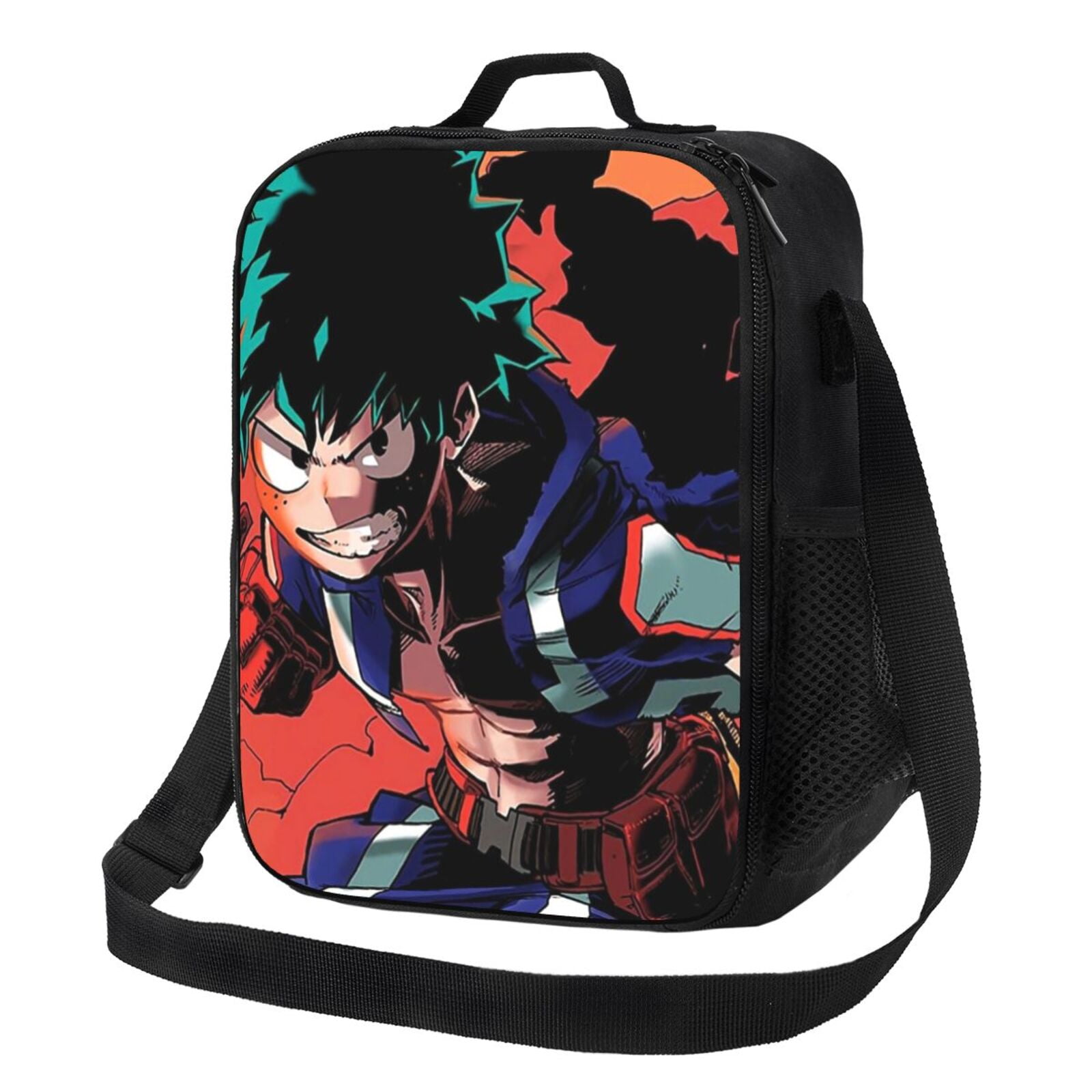 My Hero Academia Mha Deku Insulated Lunch Bag Portable Thermal Lunchbag ...