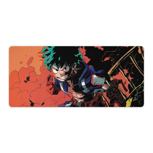 My Hero Academia Mha Deku Mouse Pad Extended Gaming No-sliped Large ...