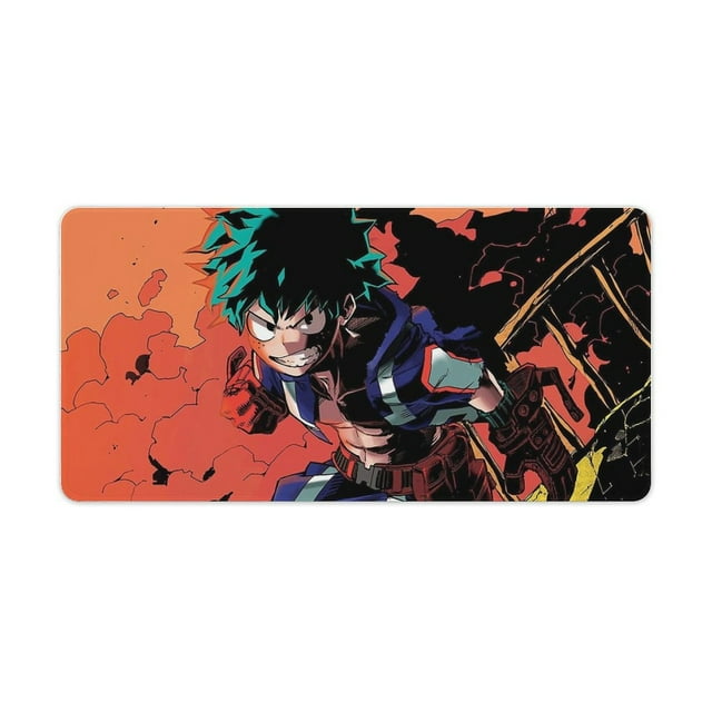 My Hero Academia Mha Deku Mouse Pad Extended Gaming No-sliped Large ...
