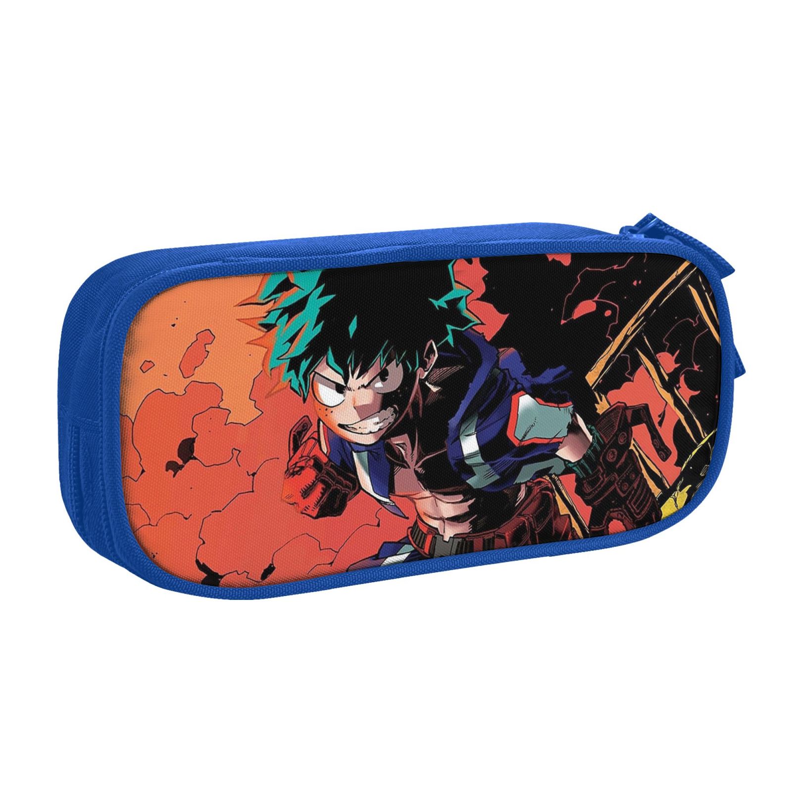 My Hero Academia Mha Deku Pencilcase Large Capacity Pencase Double ...