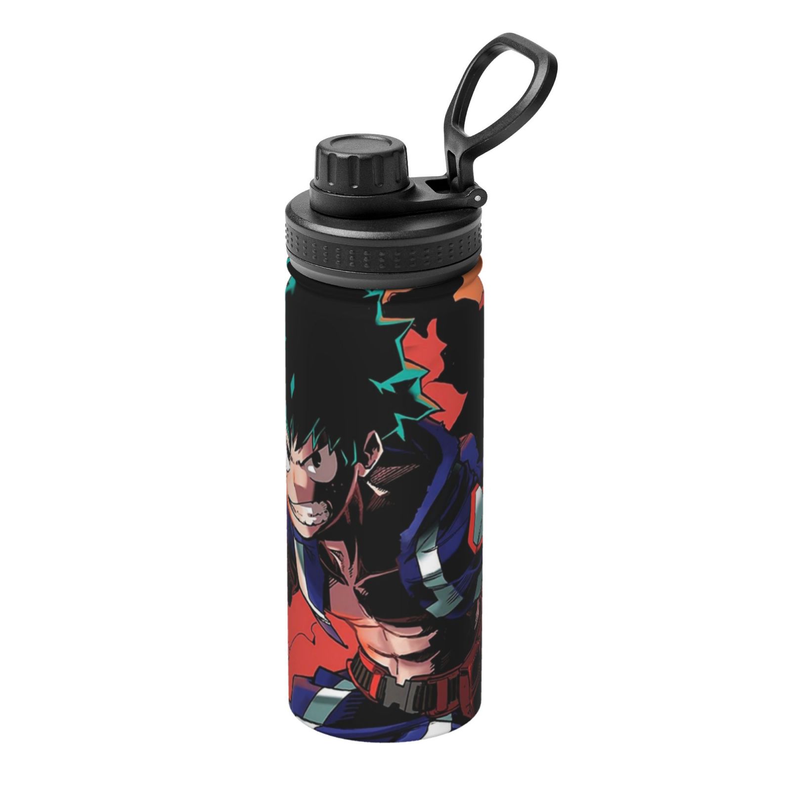 My Hero Academia Mha Deku Sports Insulated Water Bottles Kettle ...
