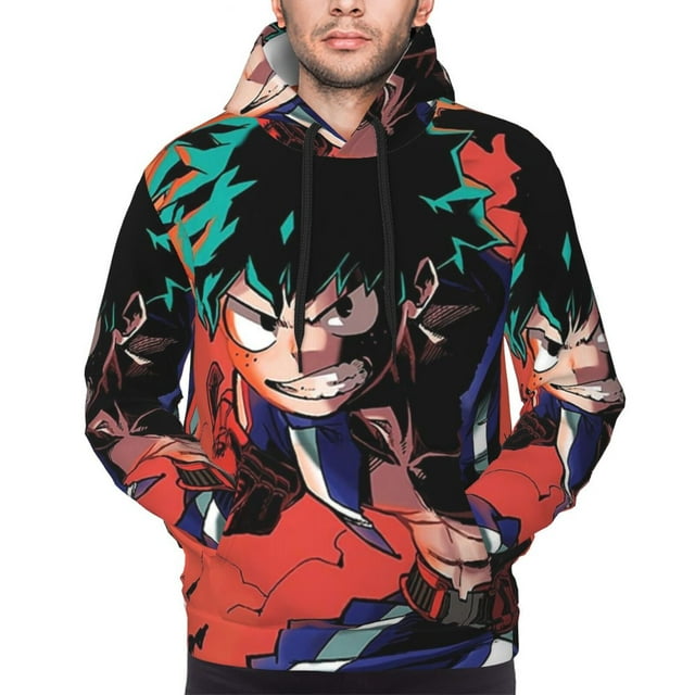 My Hero Academia Mha Deku Sweatshirt For Mens Fashion Hoodies Pullover ...