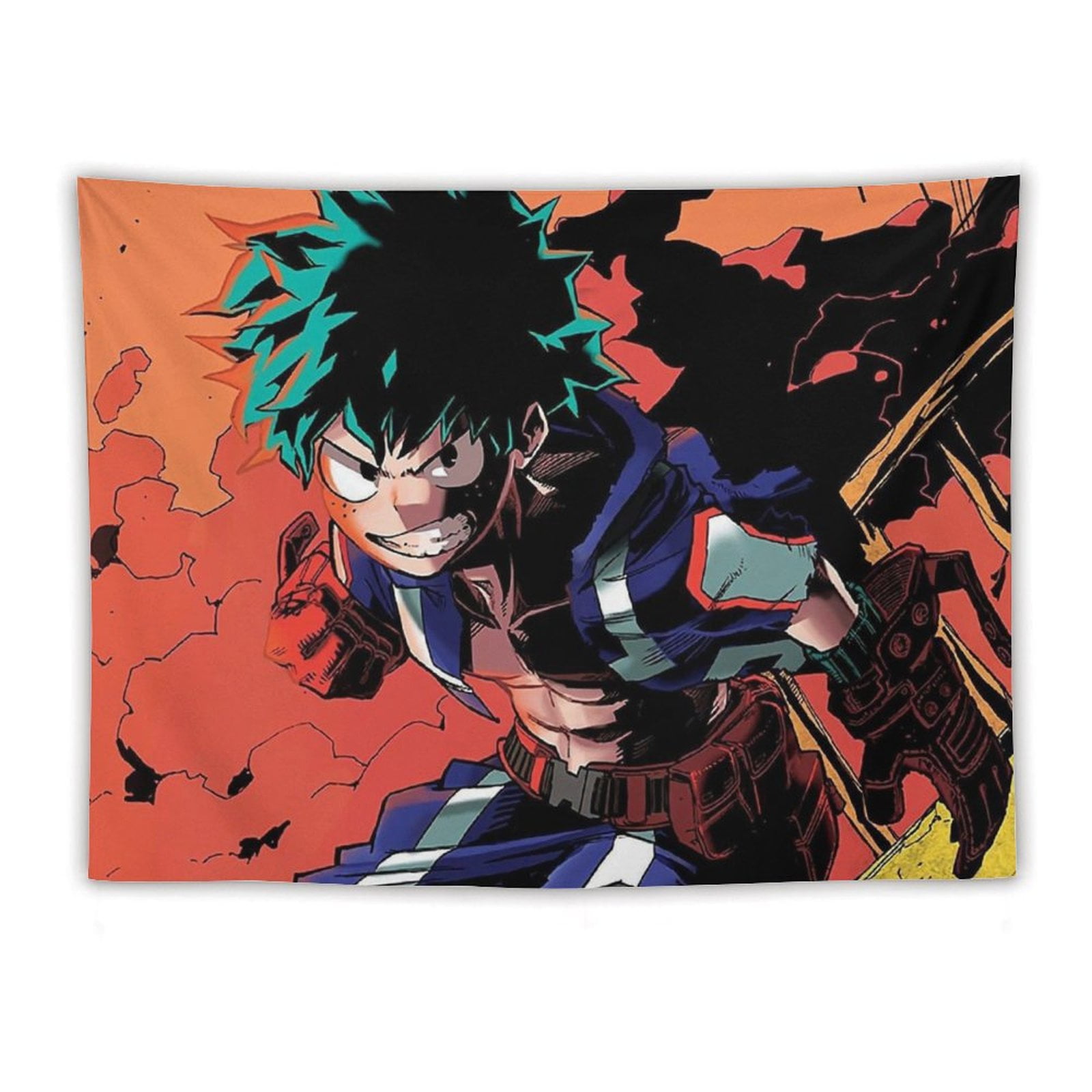 My Hero Academia Mha Deku Tapestry Luxury Wall Hanging Tapestries ...