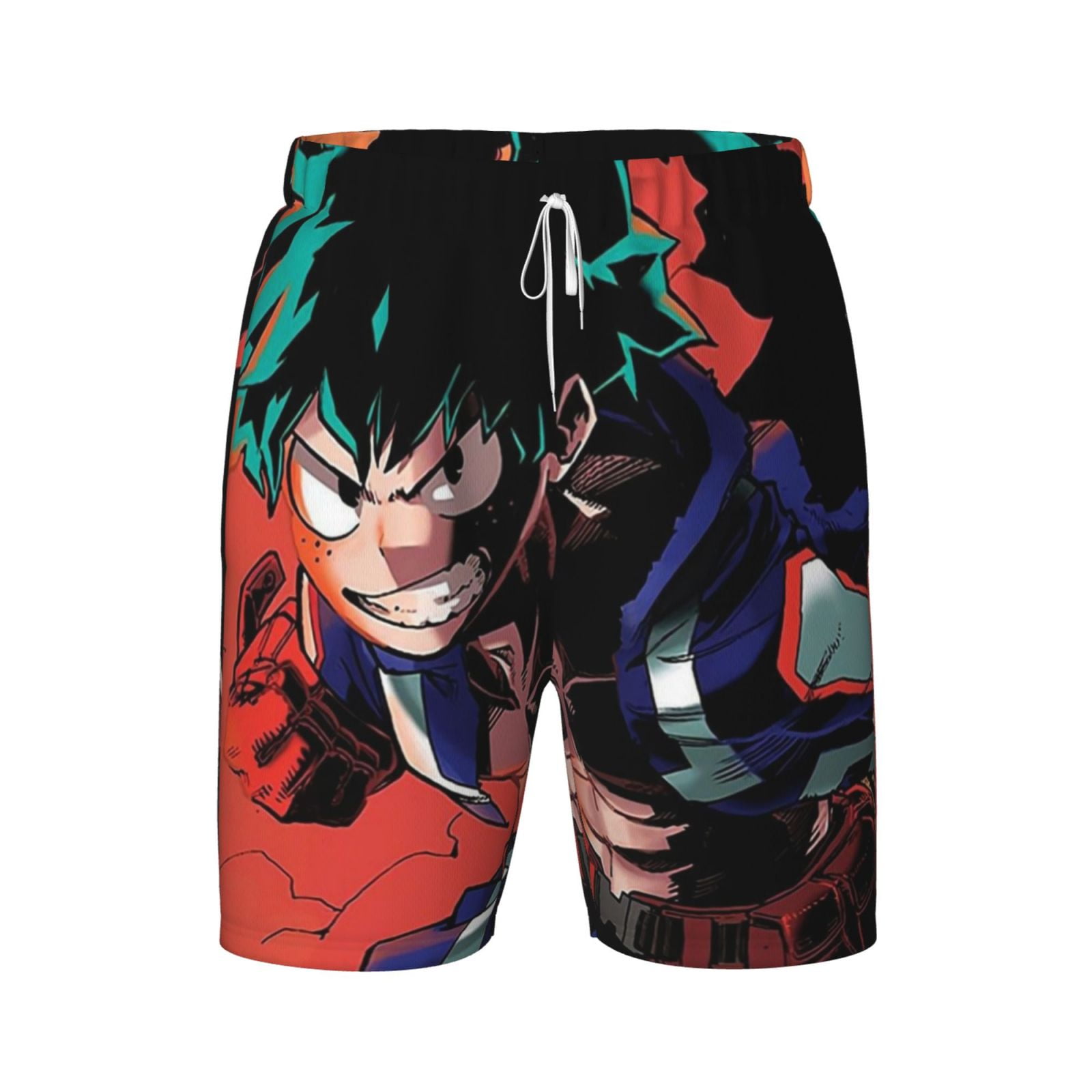 My Hero Academia Mha Deku Teen Swim Trunks Summer Beach Board Shorts ...