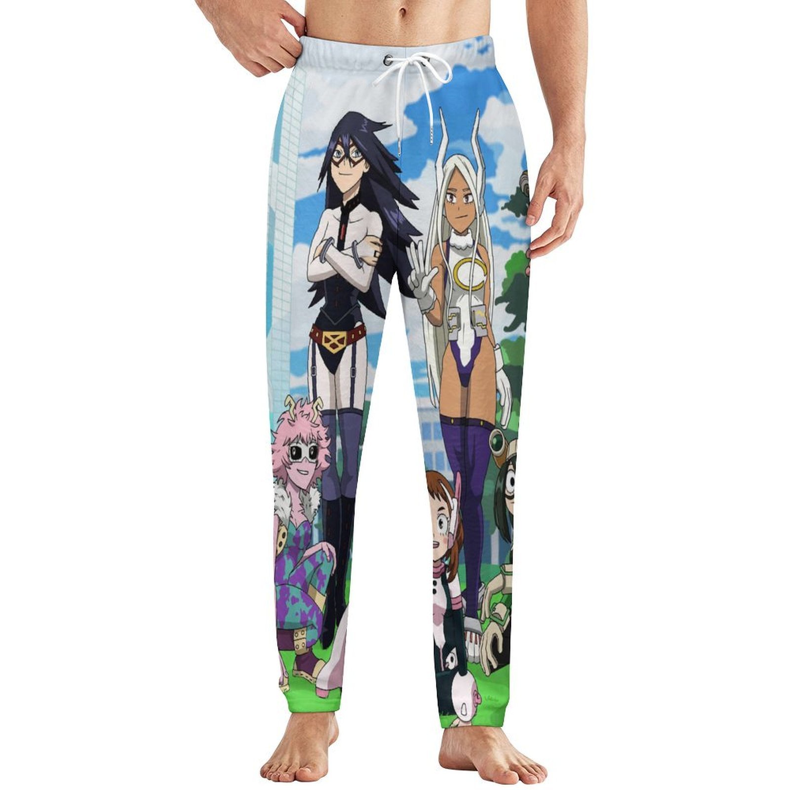 My Hero Academia Mha Flannel Men's Pajama Pants Bottoms Home Loose ...
