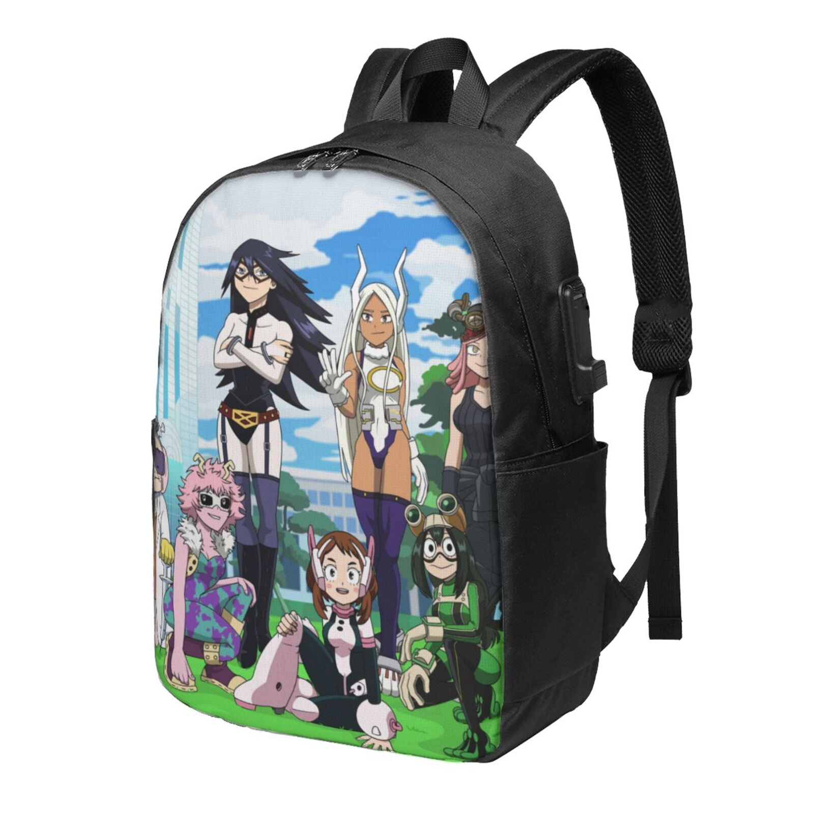 My Hero Academia Mha Laptop Backpack Daypack School Student Bookbag ...