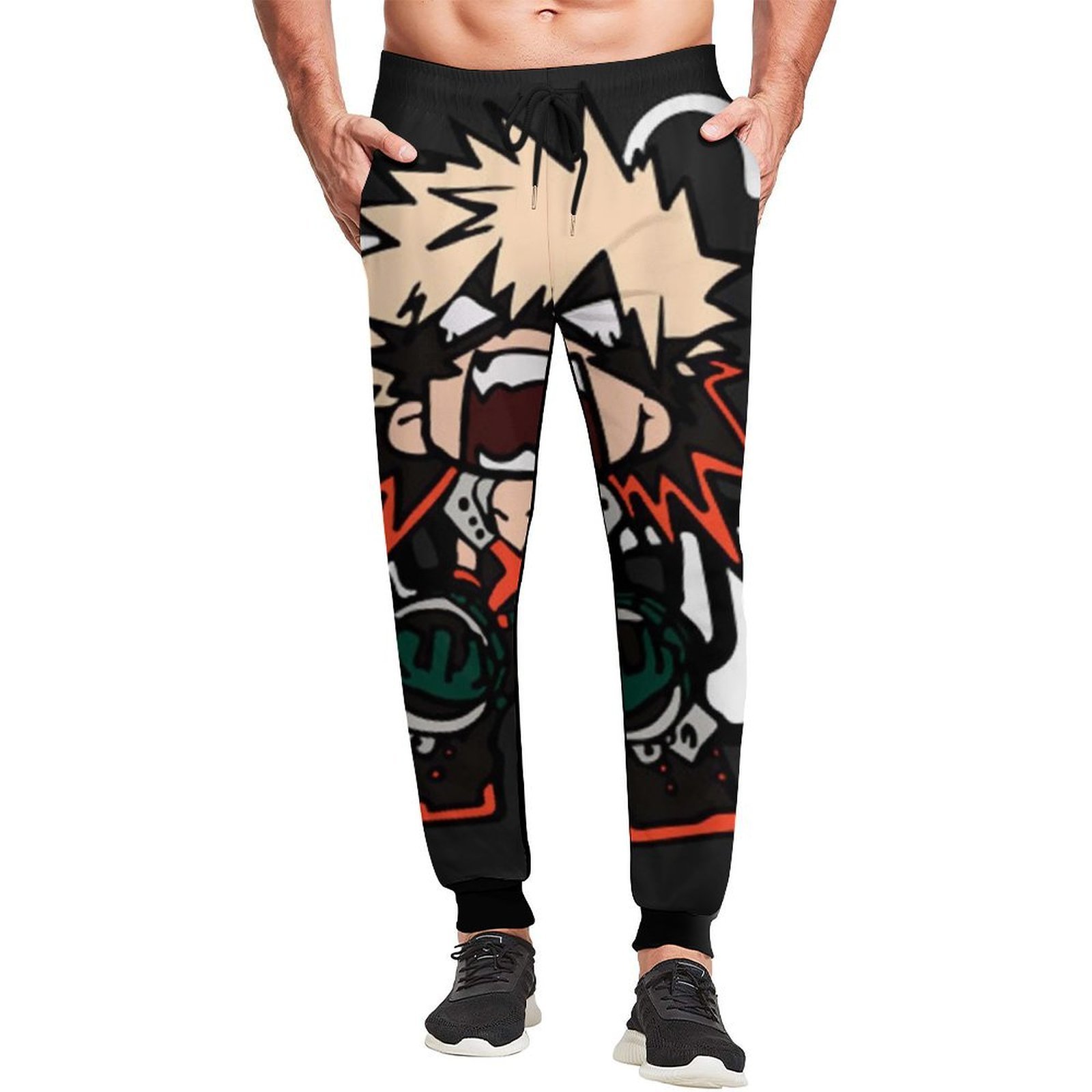 My Hero Academia Mha Men's Sweatpants 3D Printing Casual Joggers Pants ...