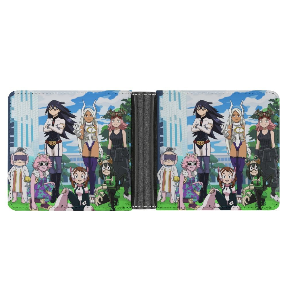 My Hero Academia Mha PU Leather Bifold Wallet Money Organizers Gift ...