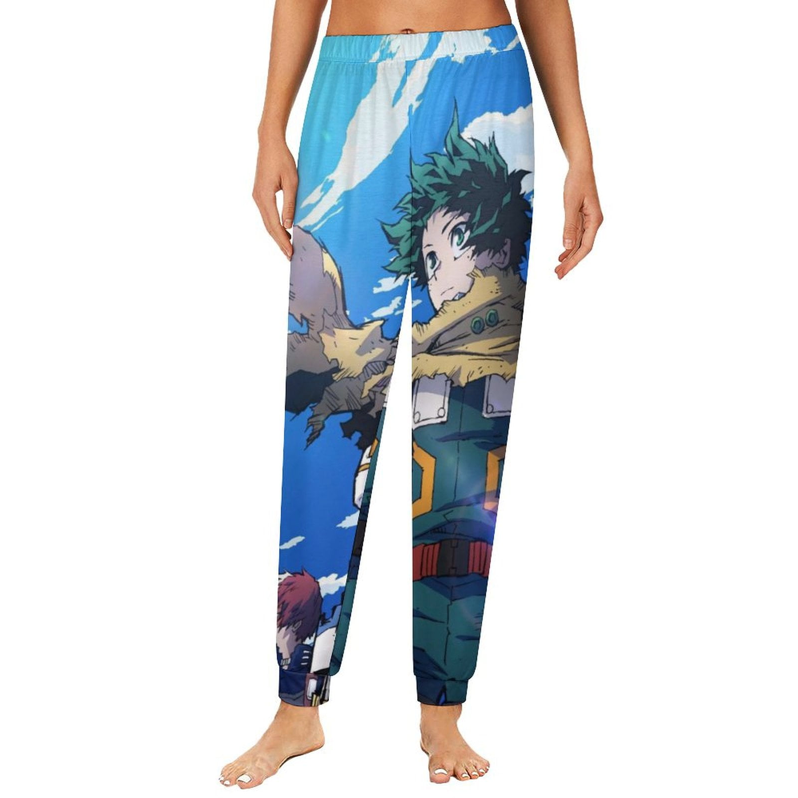 My Hero Academia Mha Pajama Bottoms for Women Novelty Lounge Daily Cozy ...