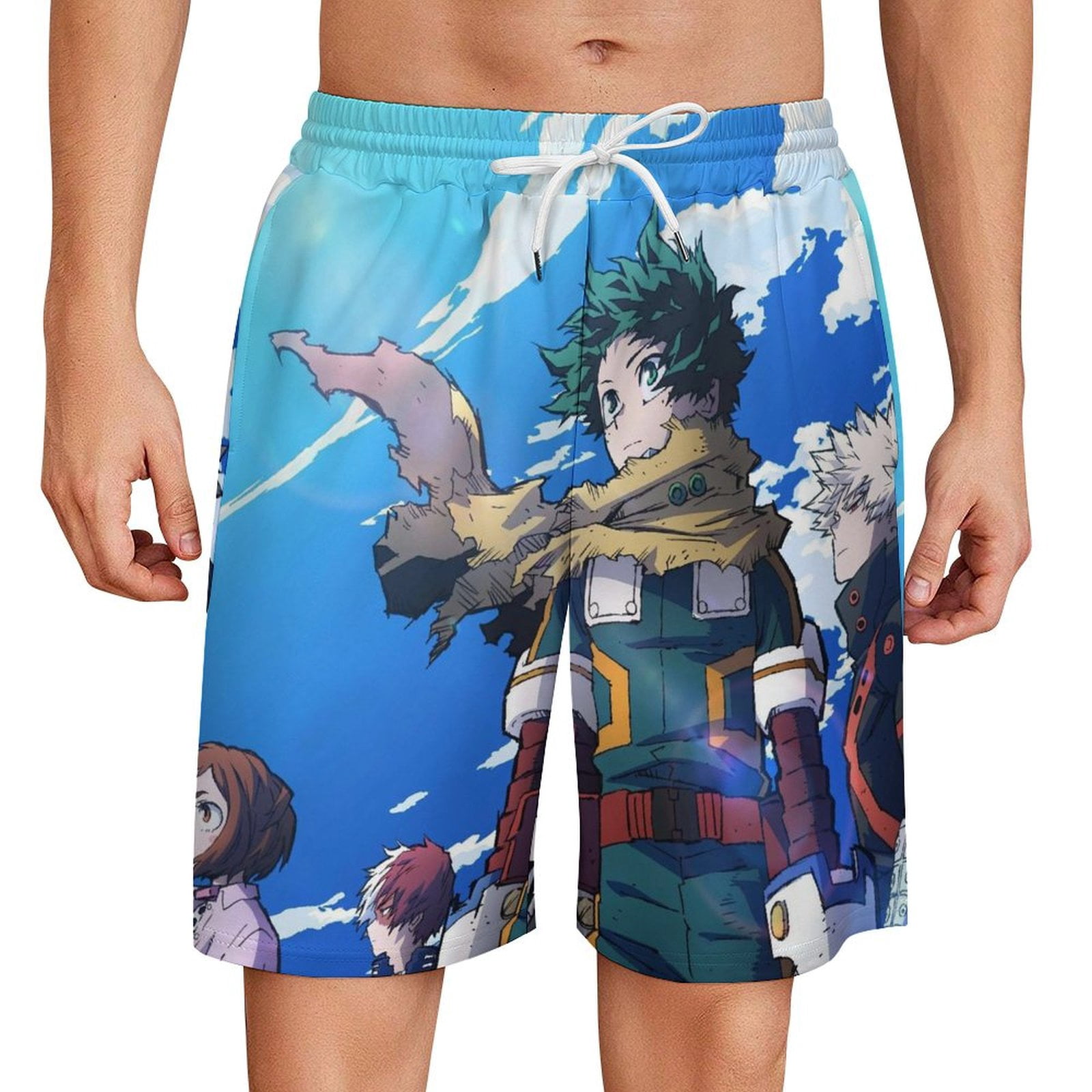 My Hero Academia Mha Short Sweatpants Summer Daily Cozy Lounge Shorts ...