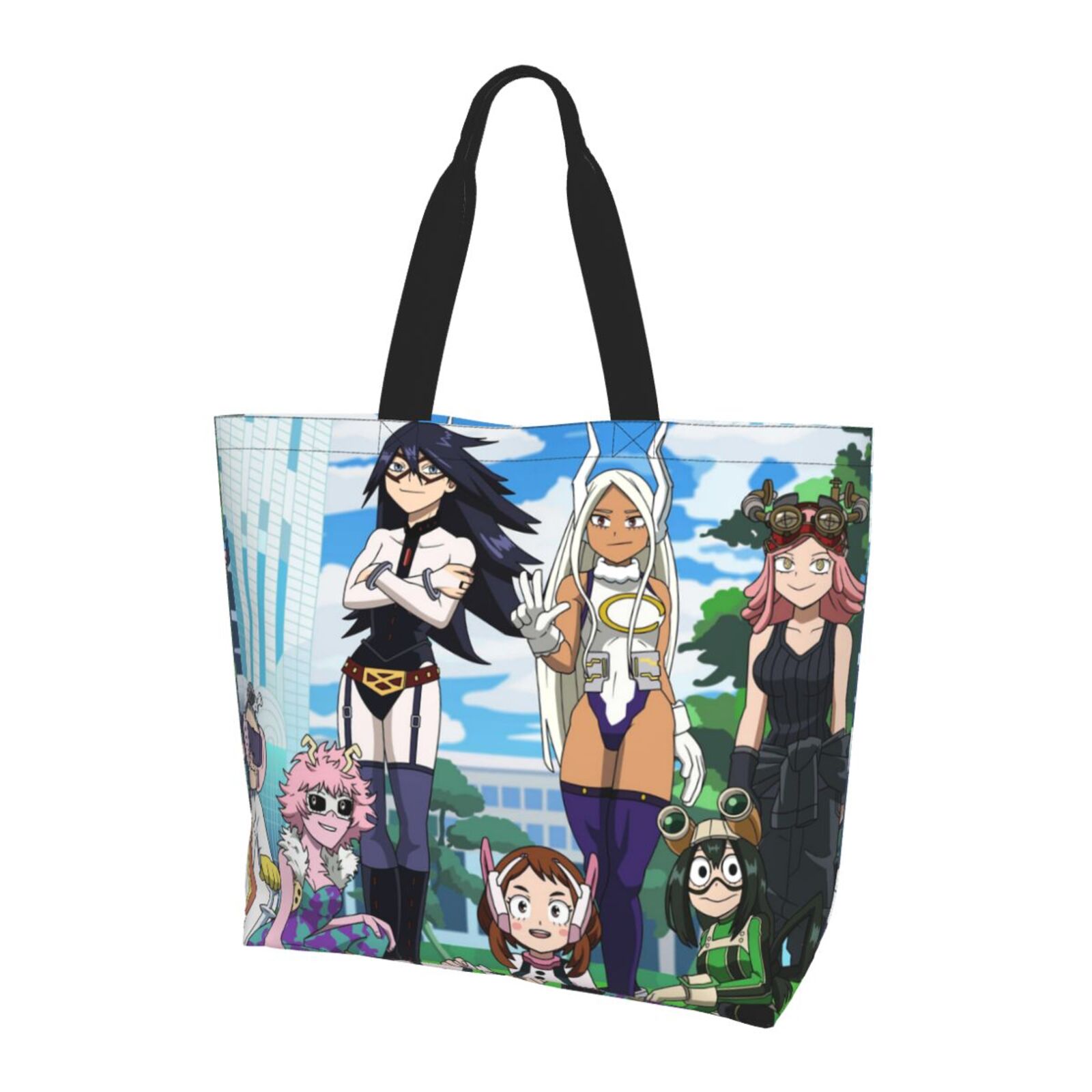 My Hero Academia Mha Tote Bags Reusable Women Shoulder Bag Grocery Bag ...