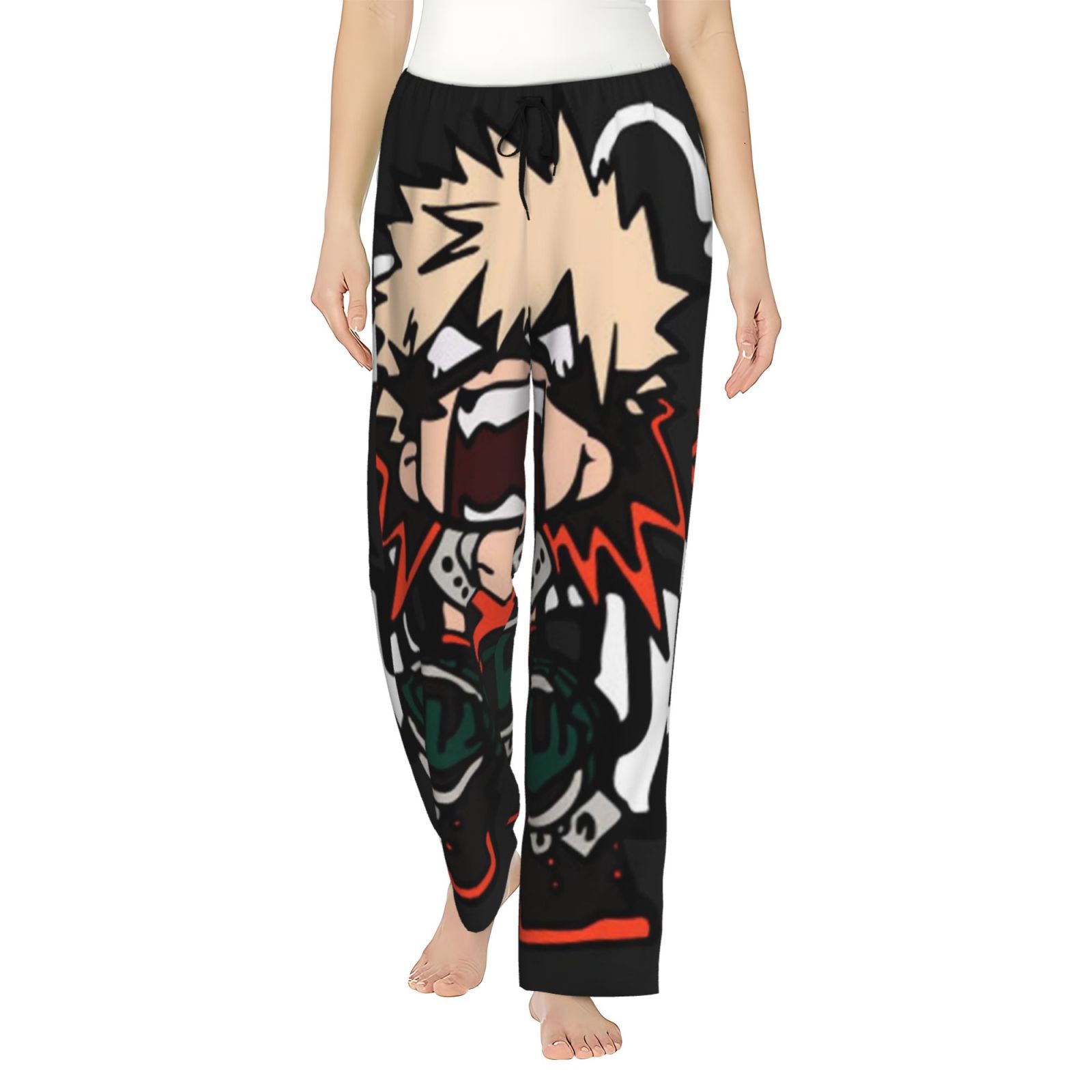 My Hero Academia Mha Women's Pajama Pants With Pockets Lounge Daily ...