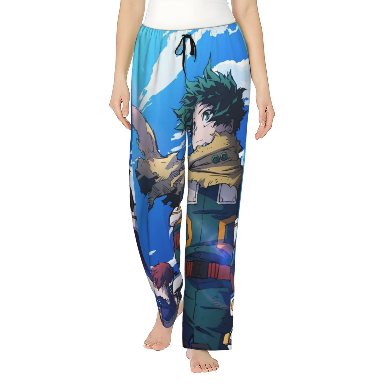My Hero Academia Mha Women's Pajama Pants With Pockets Lounge Daily ...