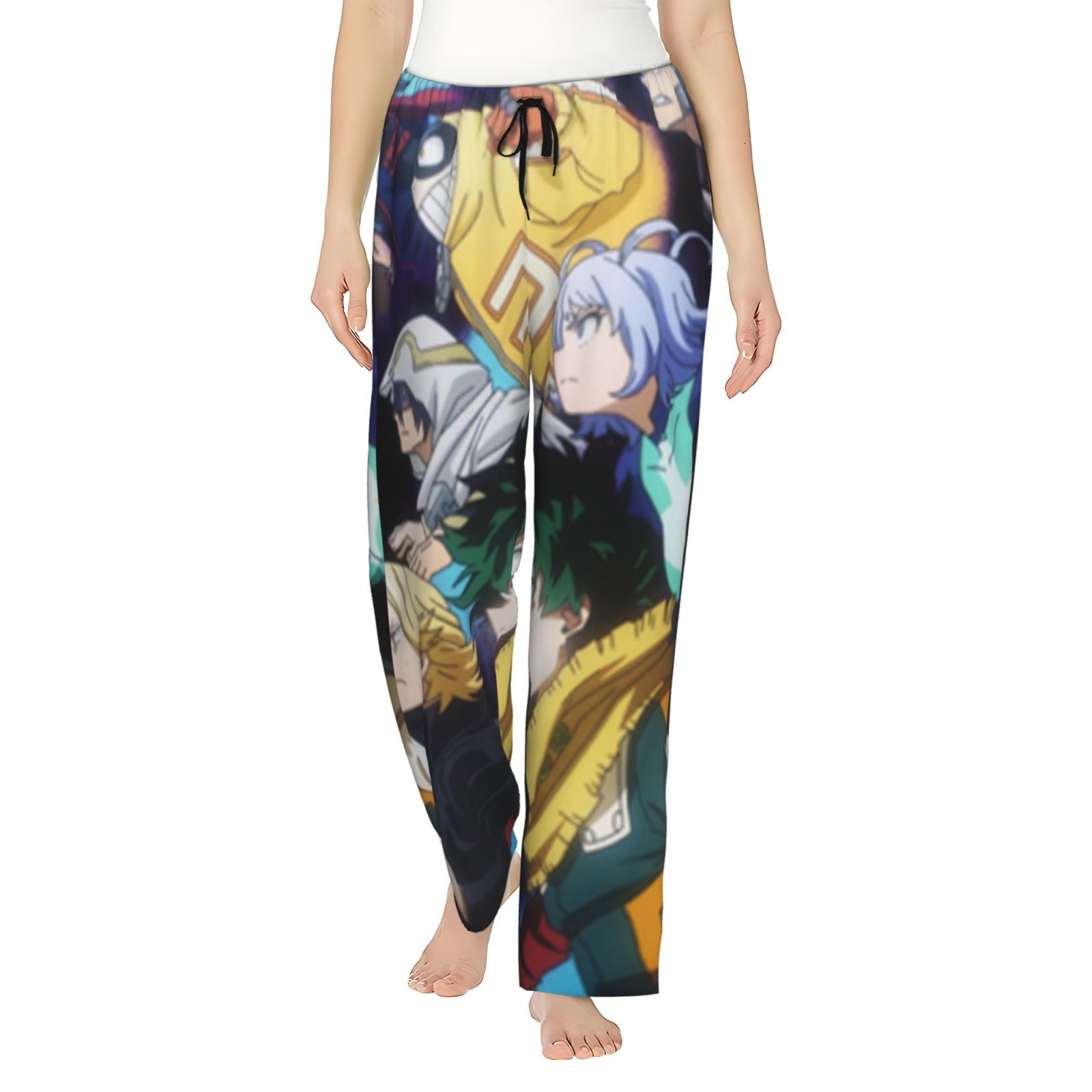 My Hero Academia Mha Women's Pajama Pants With Pockets Lounge Daily ...