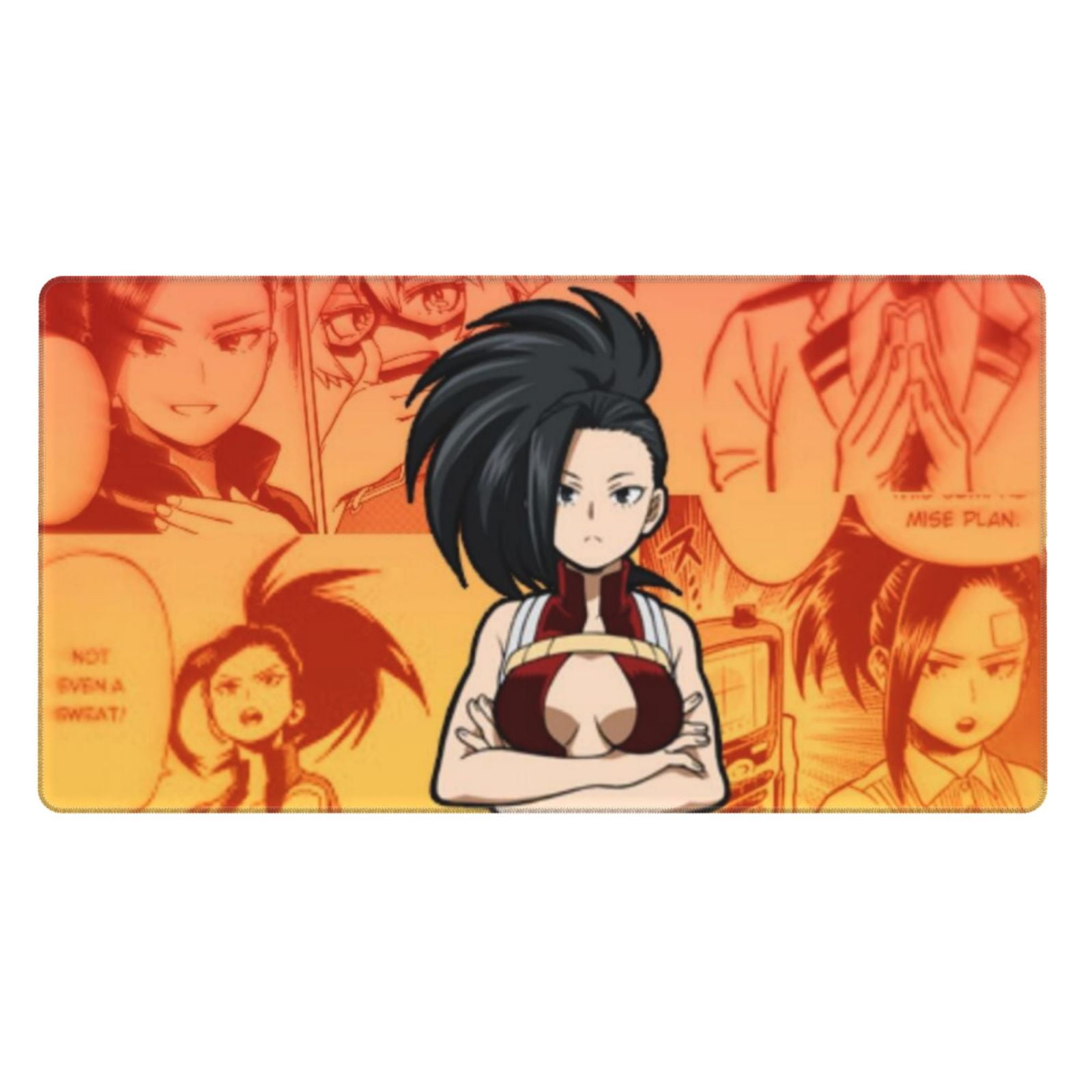 My Hero Academia Momo Yaoyorozu Mouse Pad 16x29.5 Inch Computer ...