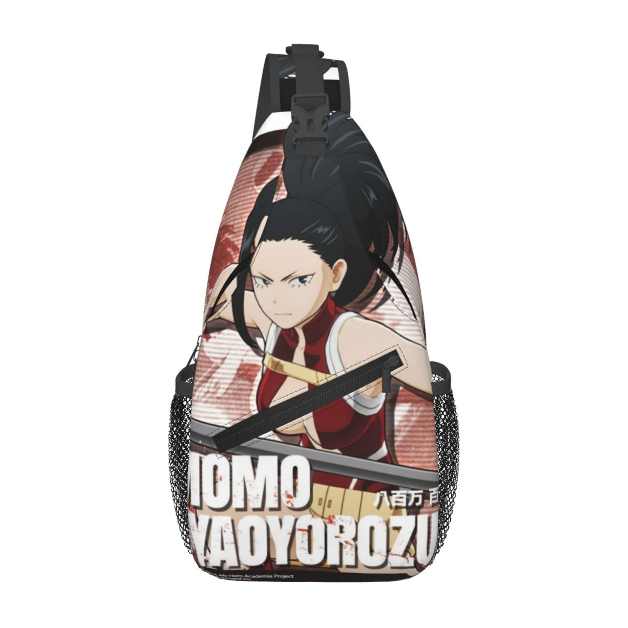 My Hero Academia Momo Yaoyorozu Sling Backpack Crossbody Shoulder Bags ...