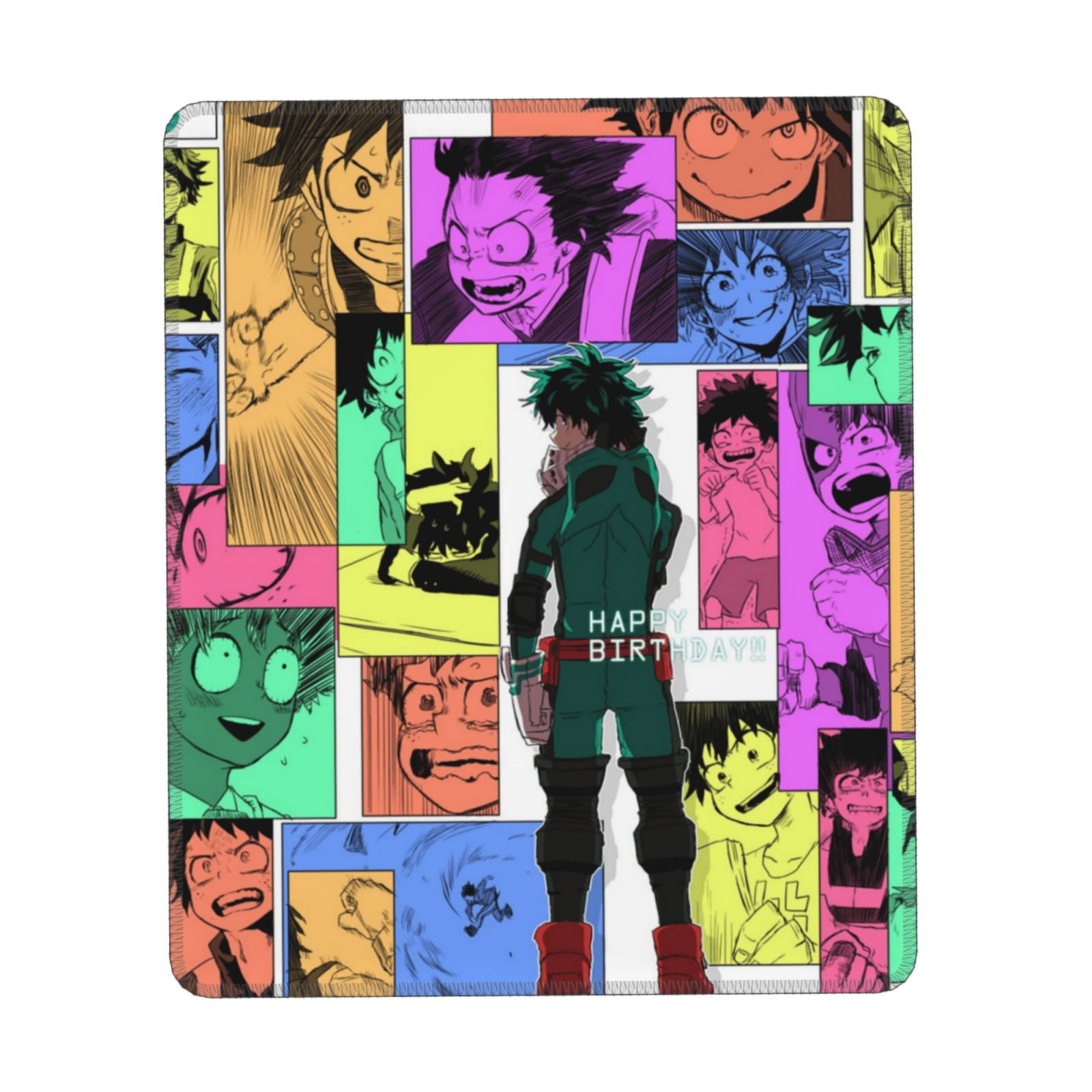 My Hero Academia Mouse Pad 10 X 12 Inch Non-Slip Keyboard Mat Rubber ...