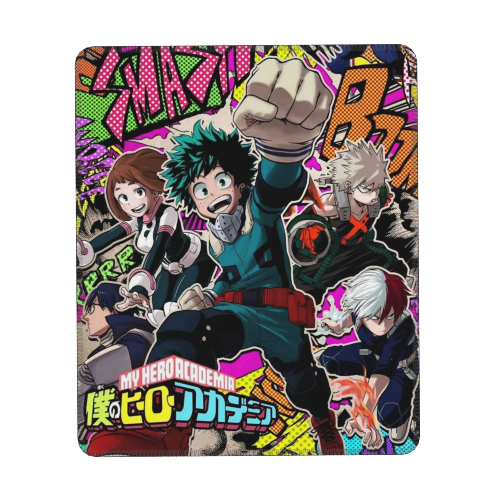 My Hero Academia Mouse Pad 10 X 12 Inch Non-Slip Keyboard Mat Rubber ...