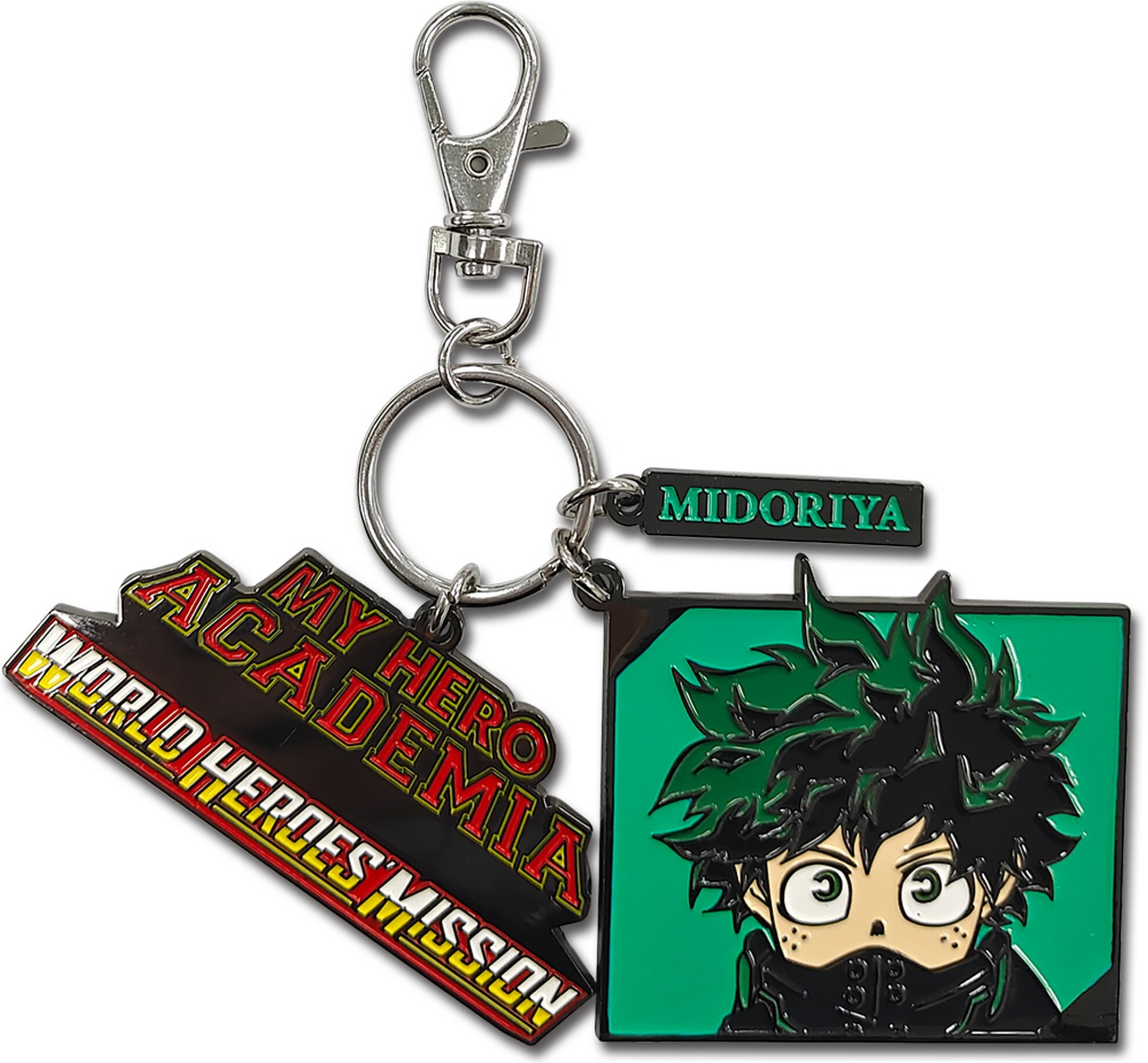 My Hero Academia Movie 3 - Izuku Midoriya "Deku" Three Charm Keychain ...
