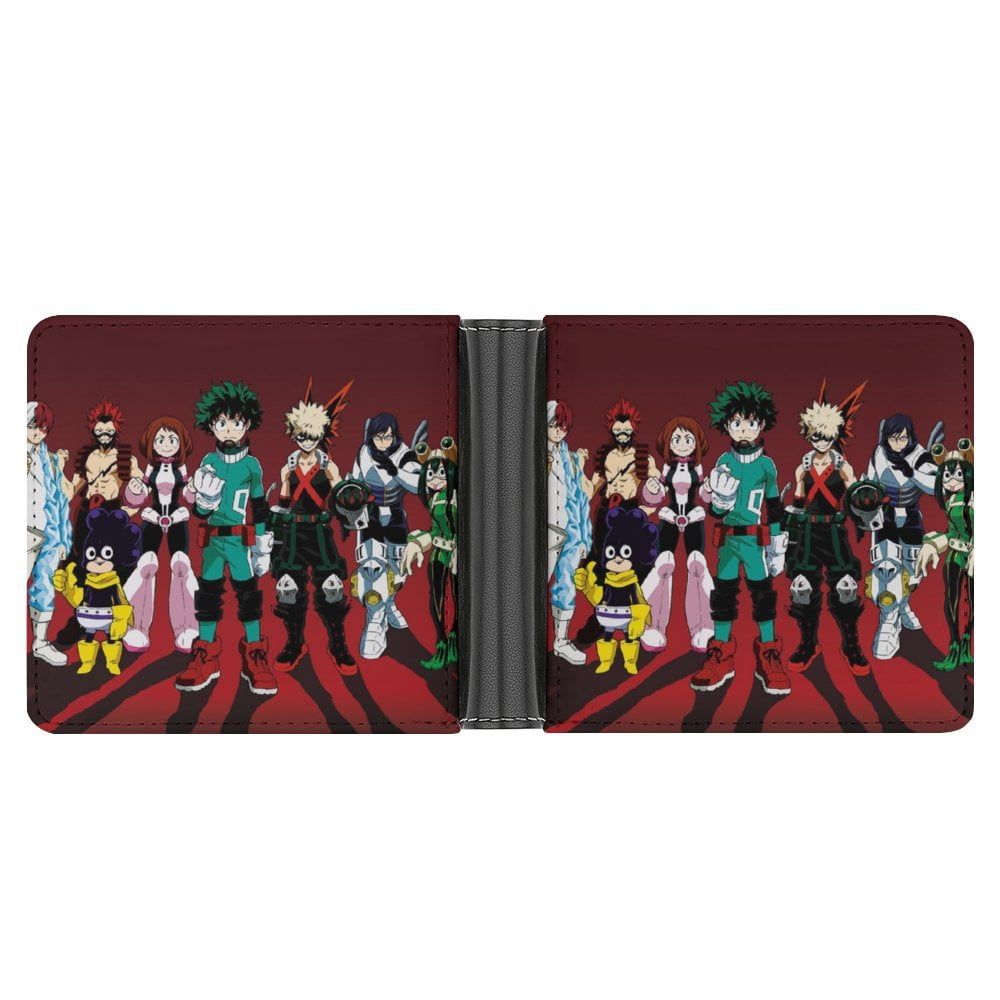 My Hero Academia PU Leather Bifold Wallet Money Organizers Gift With ...