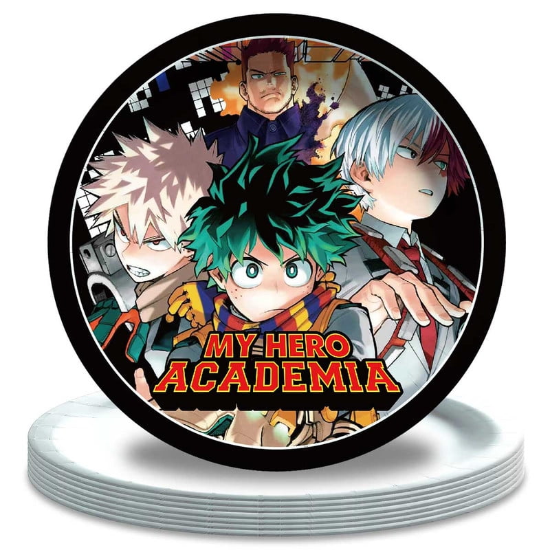 My Hero Academia Paper Plates Birthday Decorations Party Supplies ...