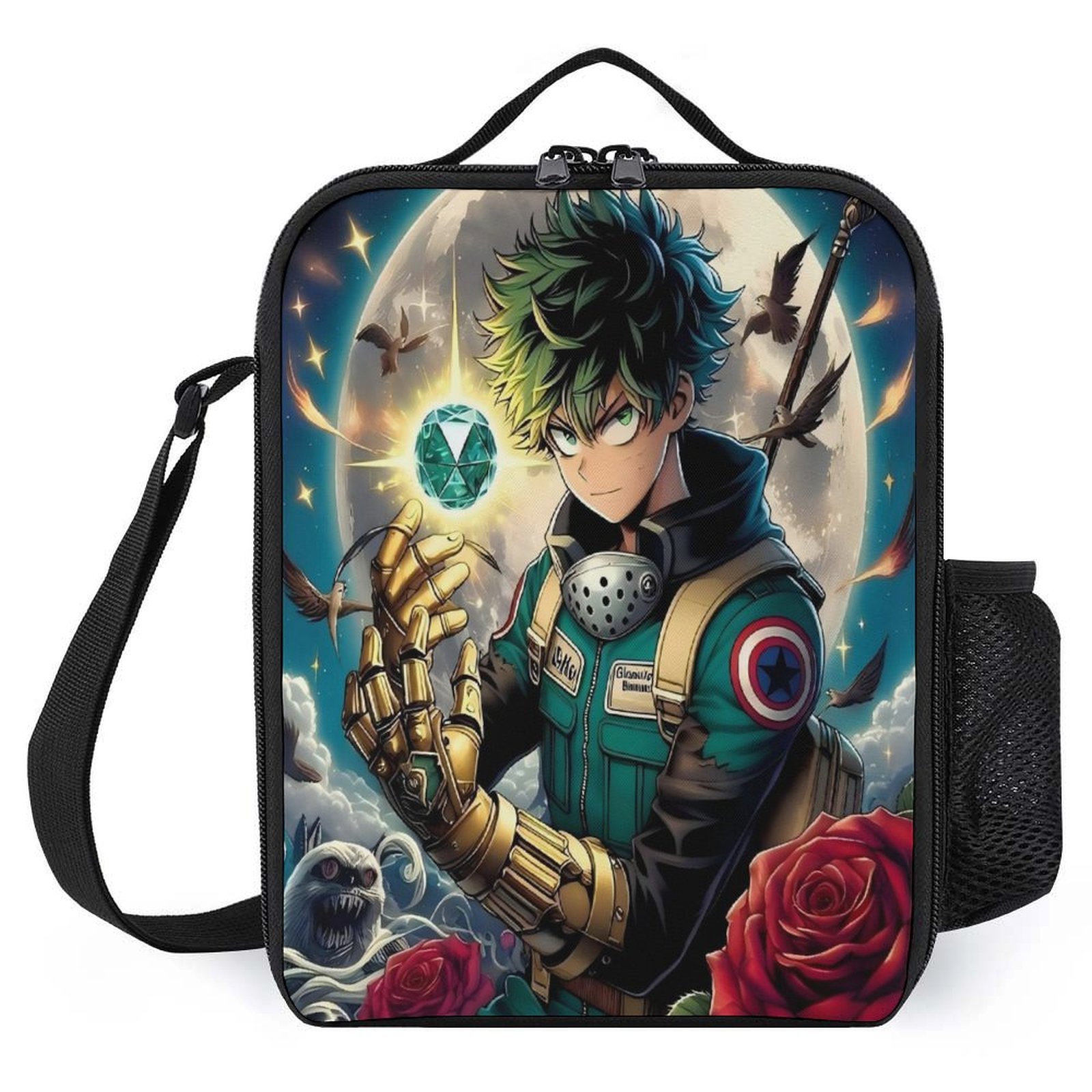 My Hero Academia Portable heat and cool meal bag Party meal 25x20x8cm ...