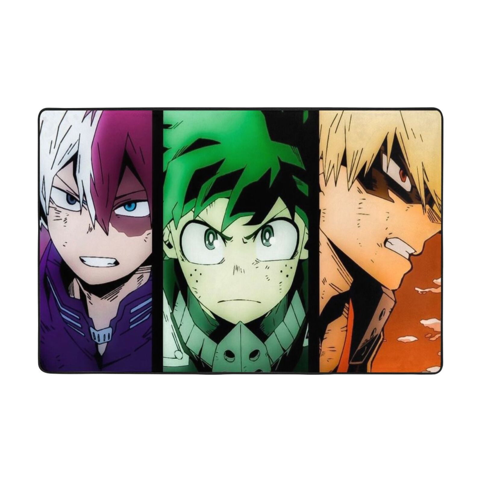 My Hero Academia Rug, Non-Slip Carpet Mats, My Hero Academia Gift for ...