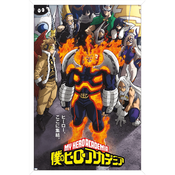 My Hero Academia: Season 6 - Teaser Key Art Wall Poster, 22.375" x 34 ...