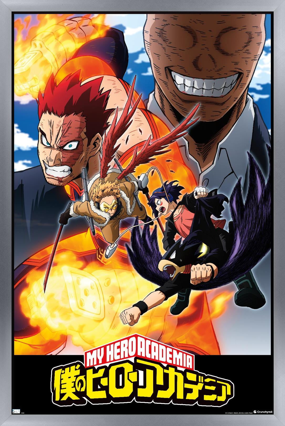My Hero Academia: Season 7 - Endeavor vs AFO Key Art Wall Poster, 22. ...