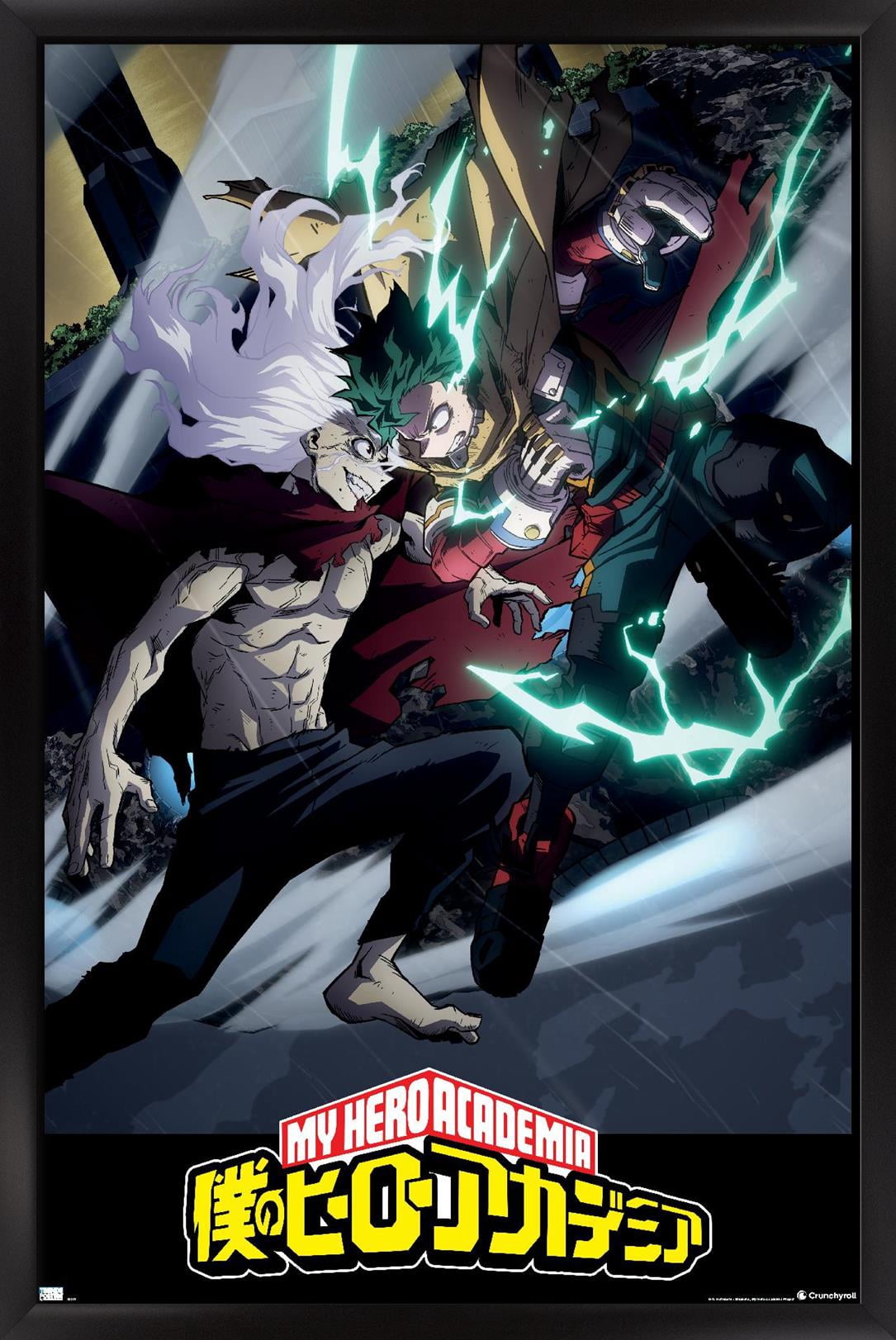 My Hero Academia: Season 7 - Key Art Wall Poster, 22.375" x 34" Framed ...