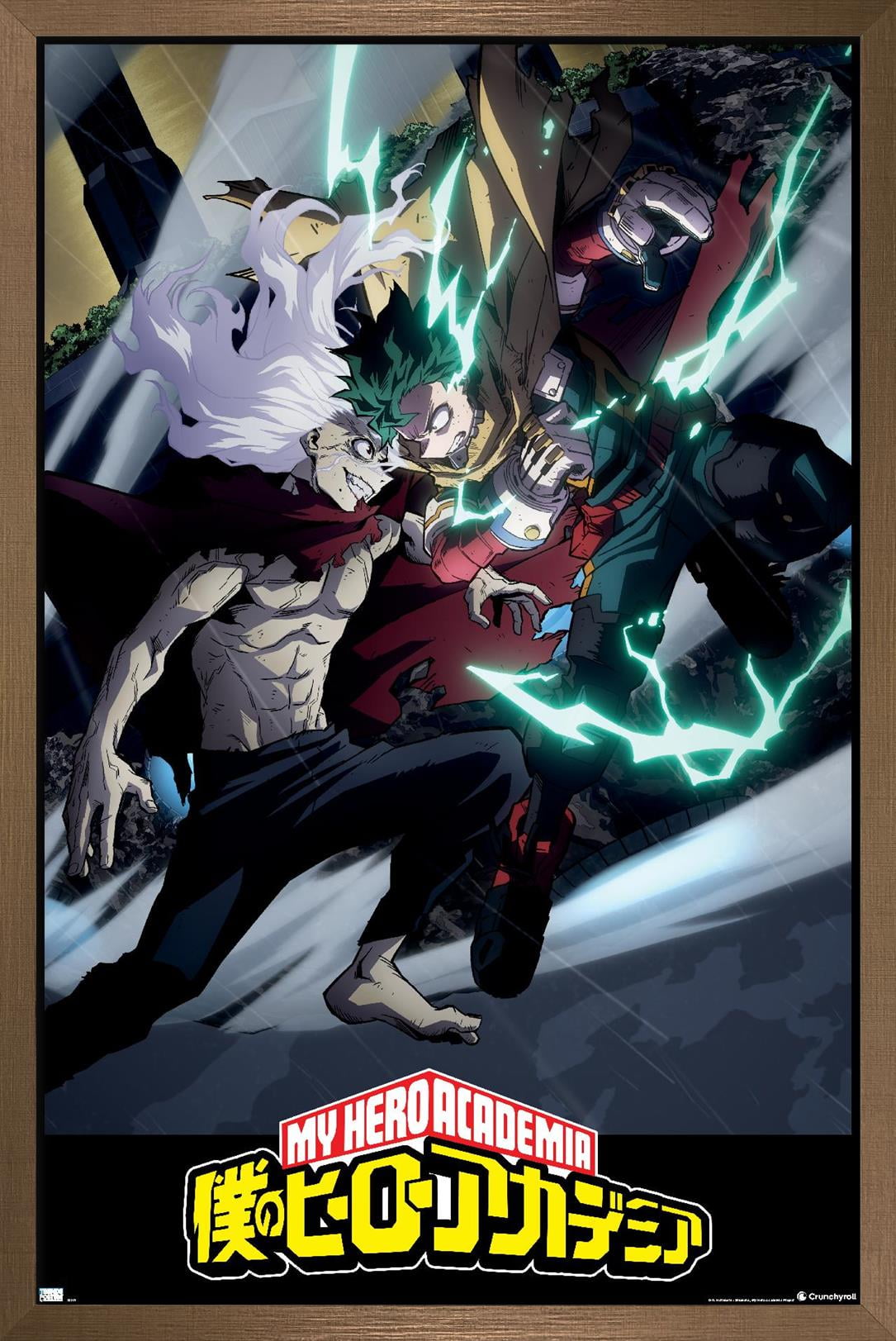 My Hero Academia: Season 7 - Key Art Wall Poster, 22.375" x 34" Framed ...