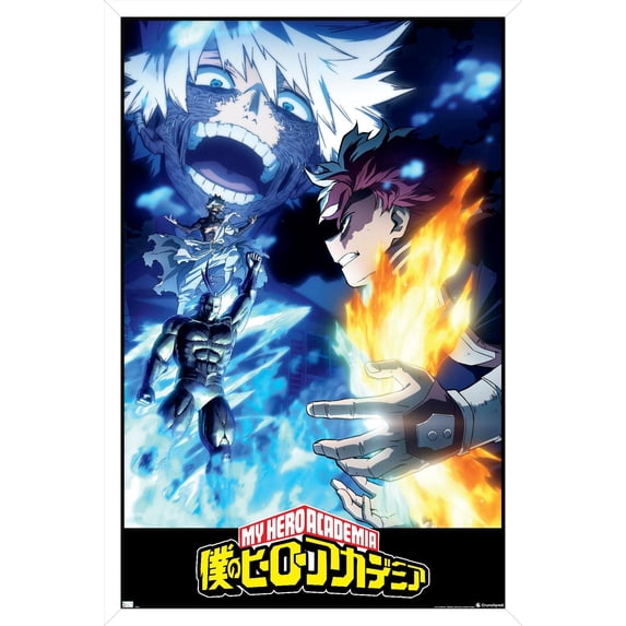 My Hero Academia: Season 7 - Todoroki vs Dabi Key Art Wall Poster, 22. ...