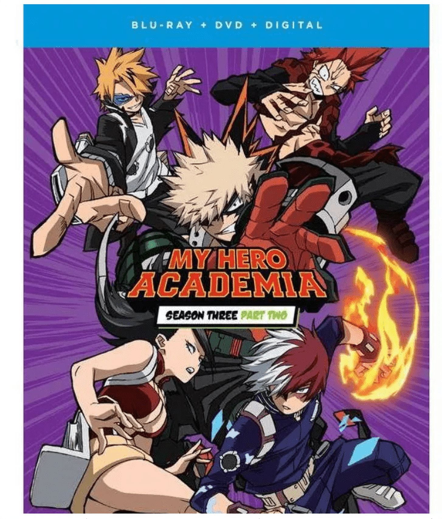 My Hero Academia: Season Three, Part Two (Blu-ray/DVD + Fun Digital ...