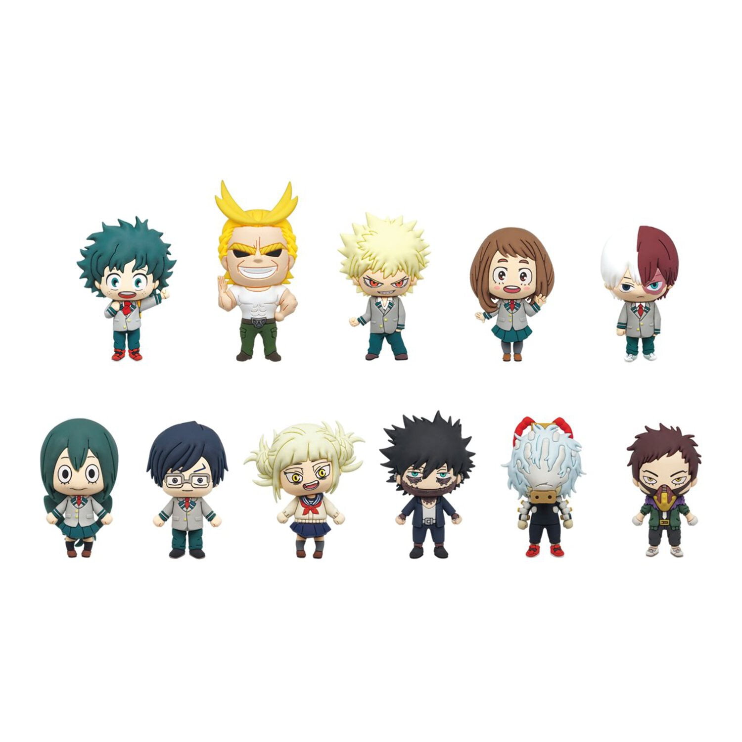 My Hero Academia Series 3 - 3D Foam Bag Clips in Blind Bags (MHA ...