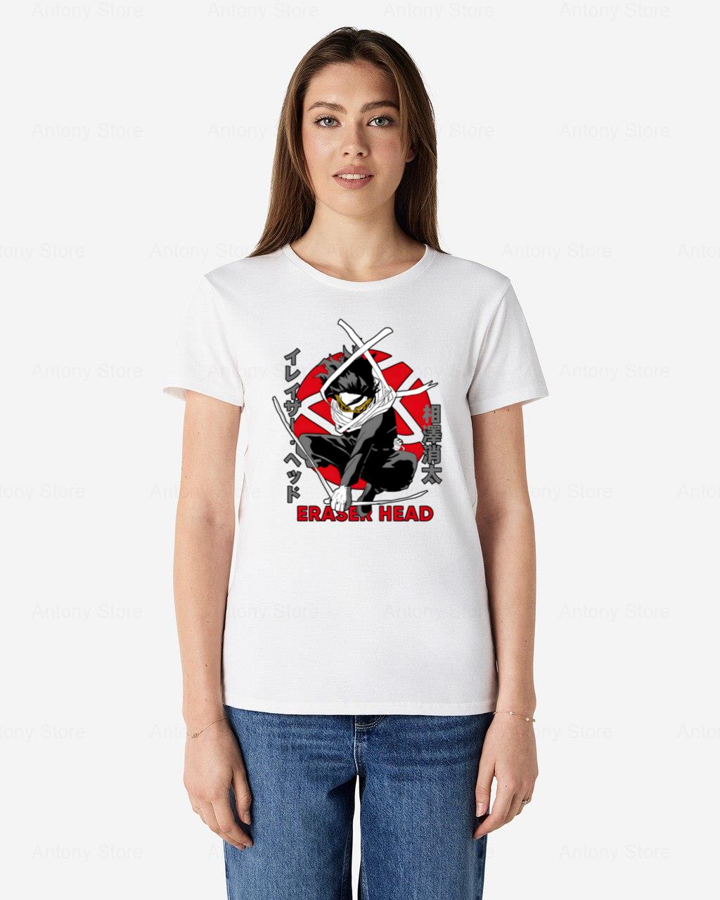 My Hero Academia Shota Aizawa Eraser Head Anime Graphic Tee unisex up ...