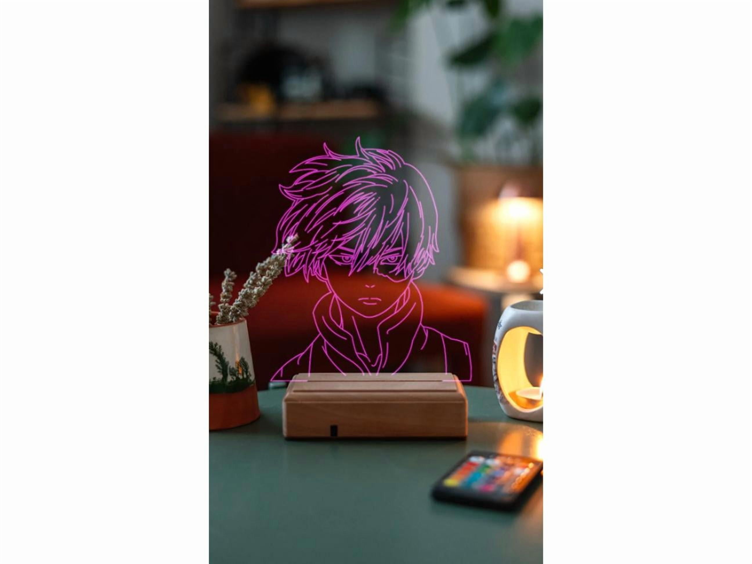 My Hero Academia Shoto Todoroki 16 Color Night Light - Walmart.com