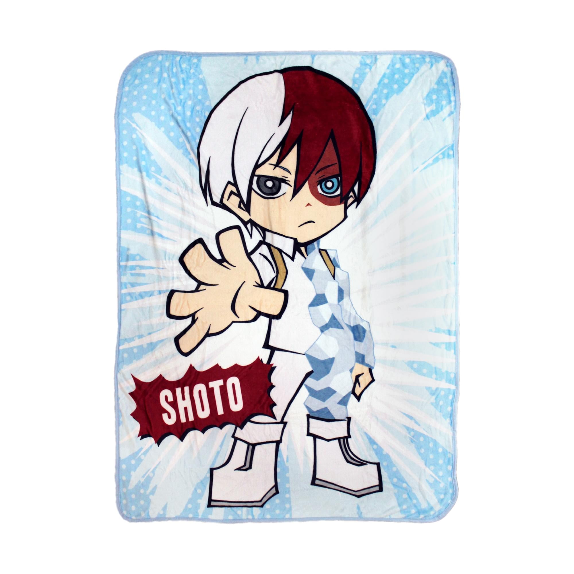 My Hero Academia Shoto Todoroki 45 x 60 Inch Fleece Throw Blanket - Walmart.com