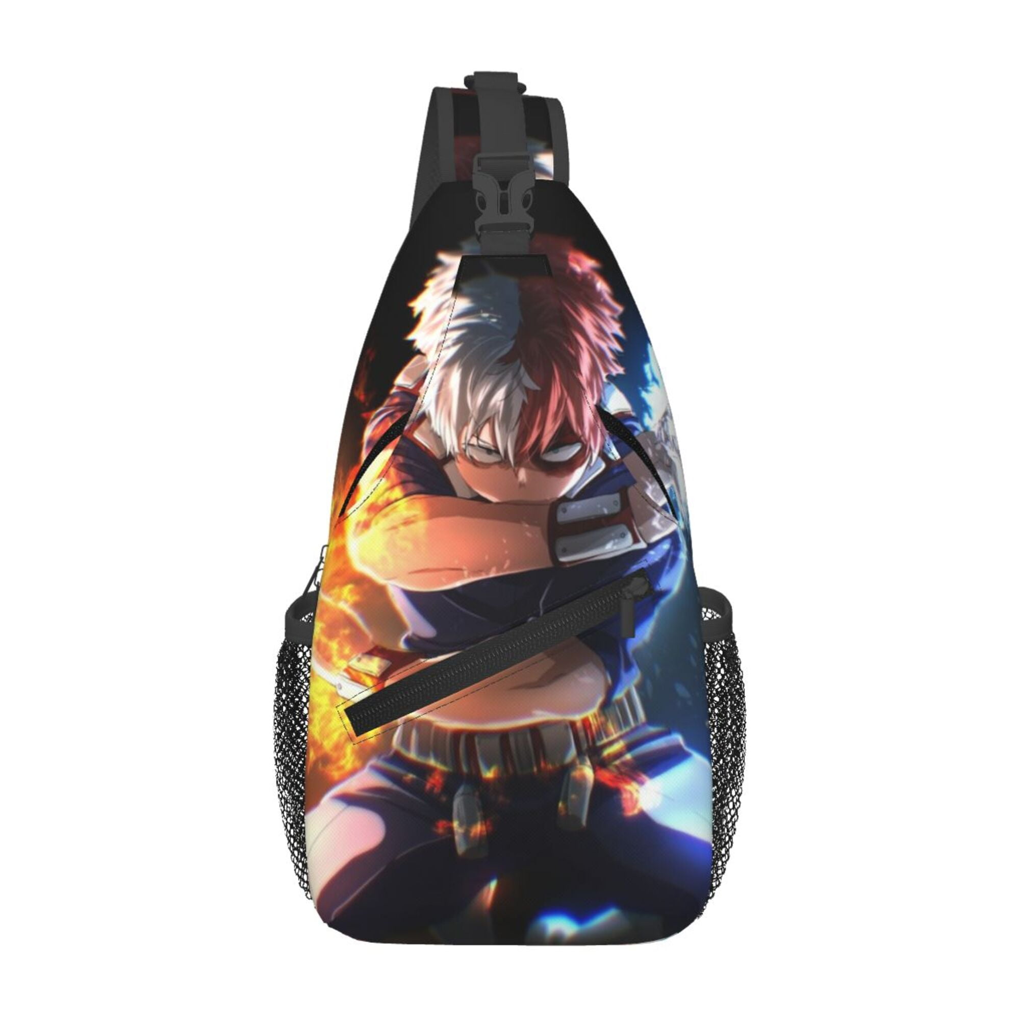 My Hero Academia Shoto Todoroki Crossbody Backpack Sling Bag for Men ...