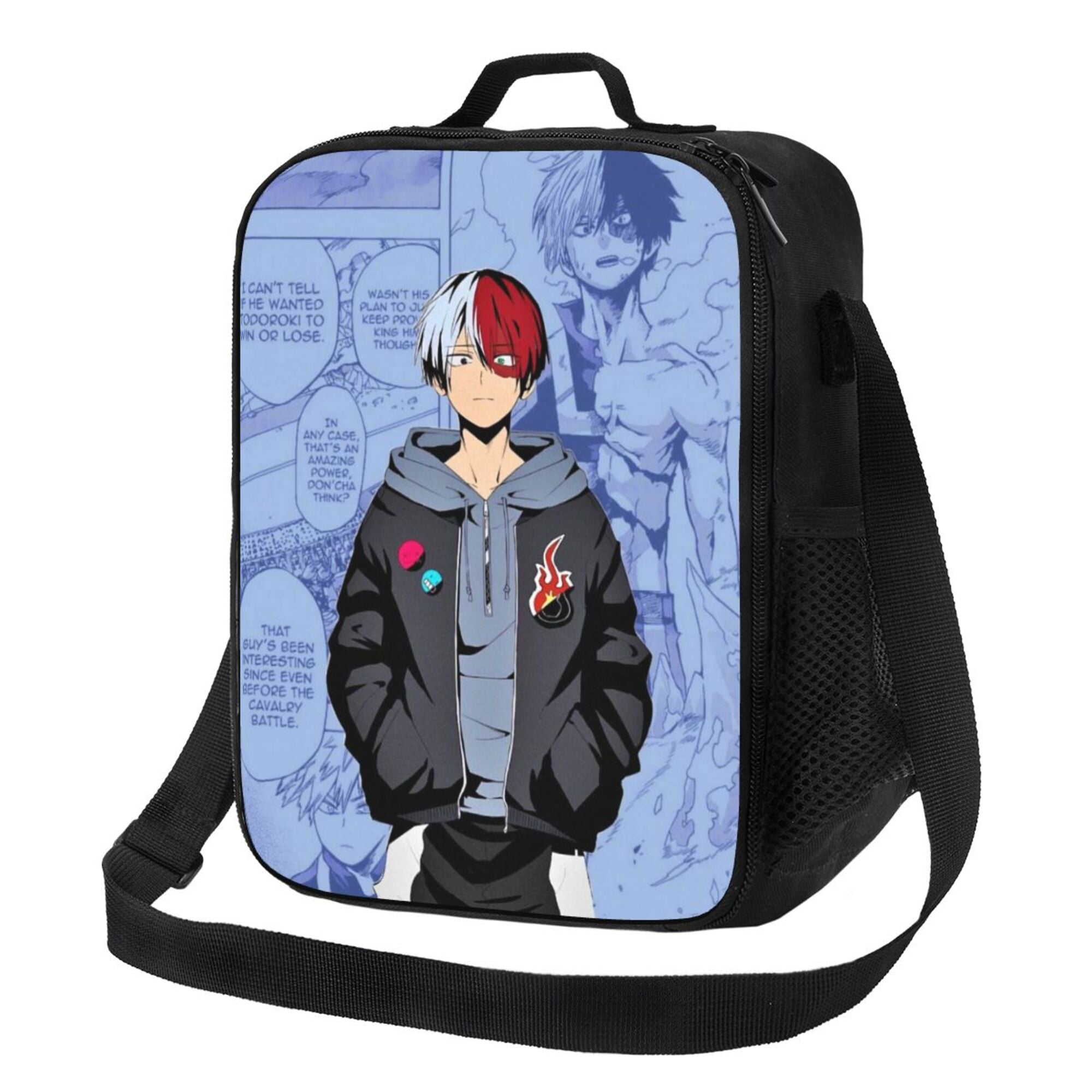 My Hero Academia Shoto Todoroki Lunch Bag Lunch Box Lightweight Durable ...
