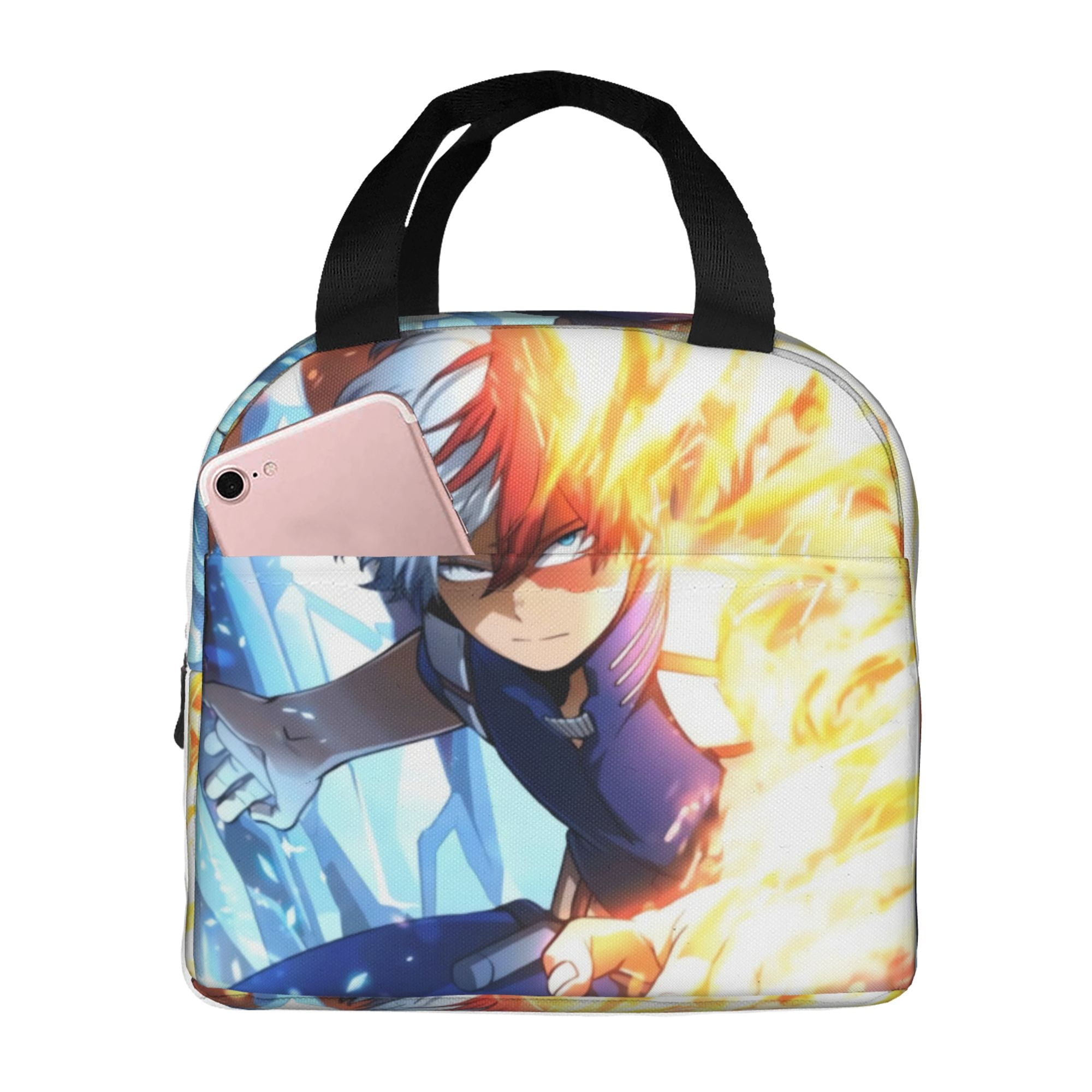 My Hero Academia Shoto Todoroki Lunch Bag Tote Bag Insulated Lunch Box ...
