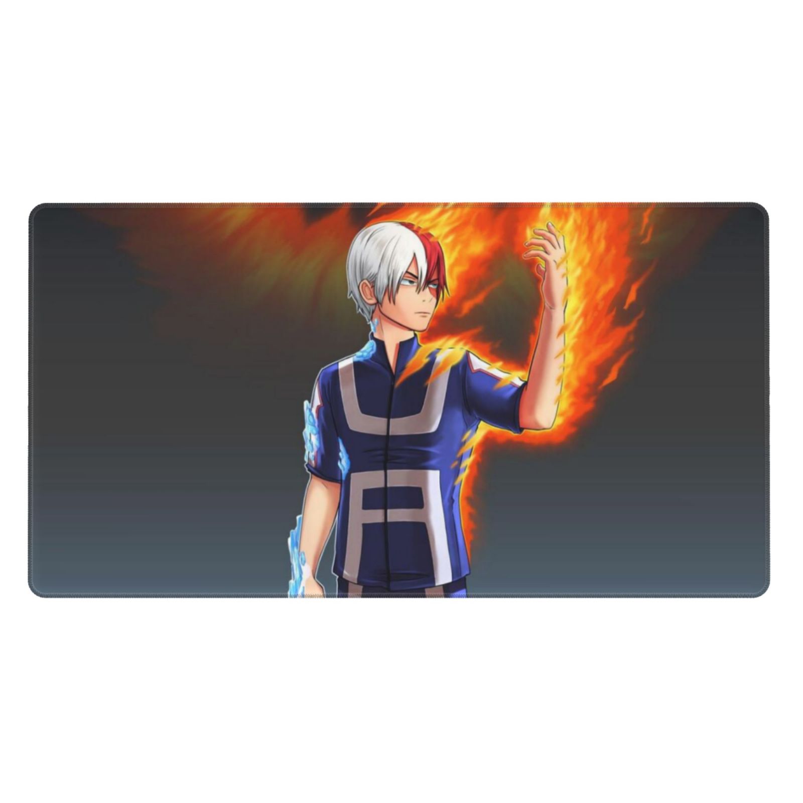 My Hero Academia Shoto Todoroki Mouse Pad 16x29.5 Inch Computer ...