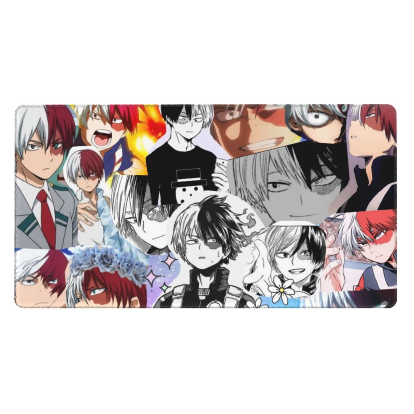 My Hero Academia Shoto Todoroki Mouse Pad 16x29.5 Inch Computer ...