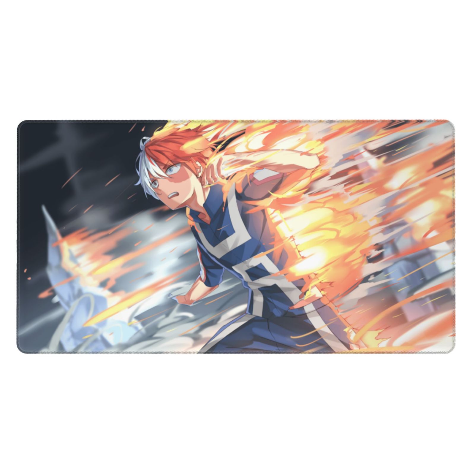 My Hero Academia Shoto Todoroki Mouse Pad 16x29.5 Inch Computer ...