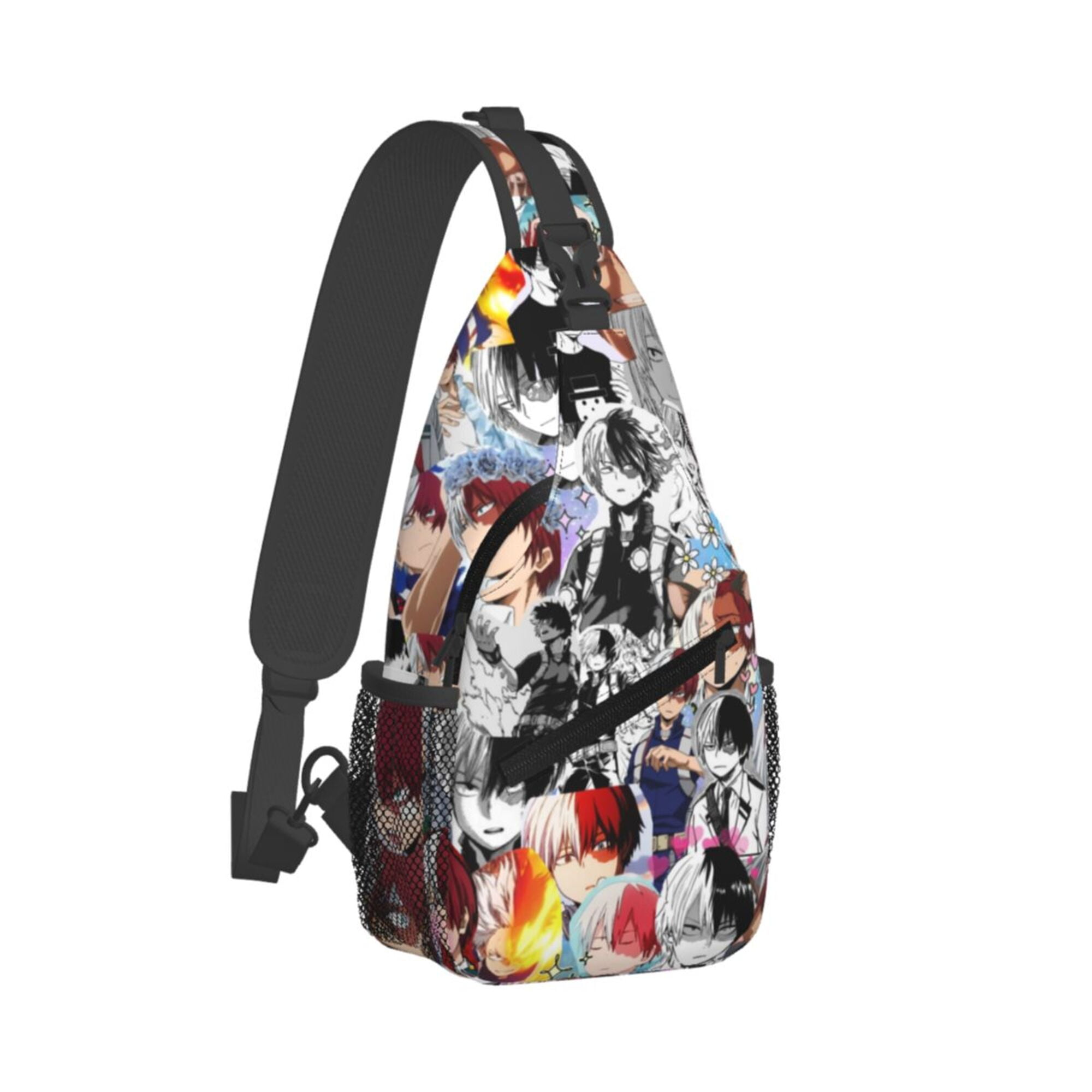 My Hero Academia Shoto Todoroki Sling Bag Crossbody Sling Backpack ...